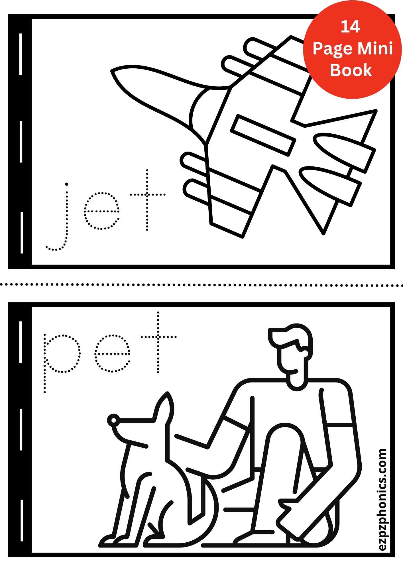 E Short Vowel Sound CVC Words - ezpzphonics.com