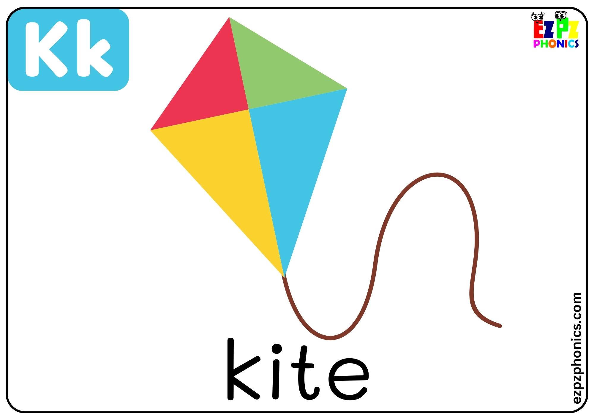 A to Z ABC Phonics Fun For Kids. Complete set of 26 Flashcards ...