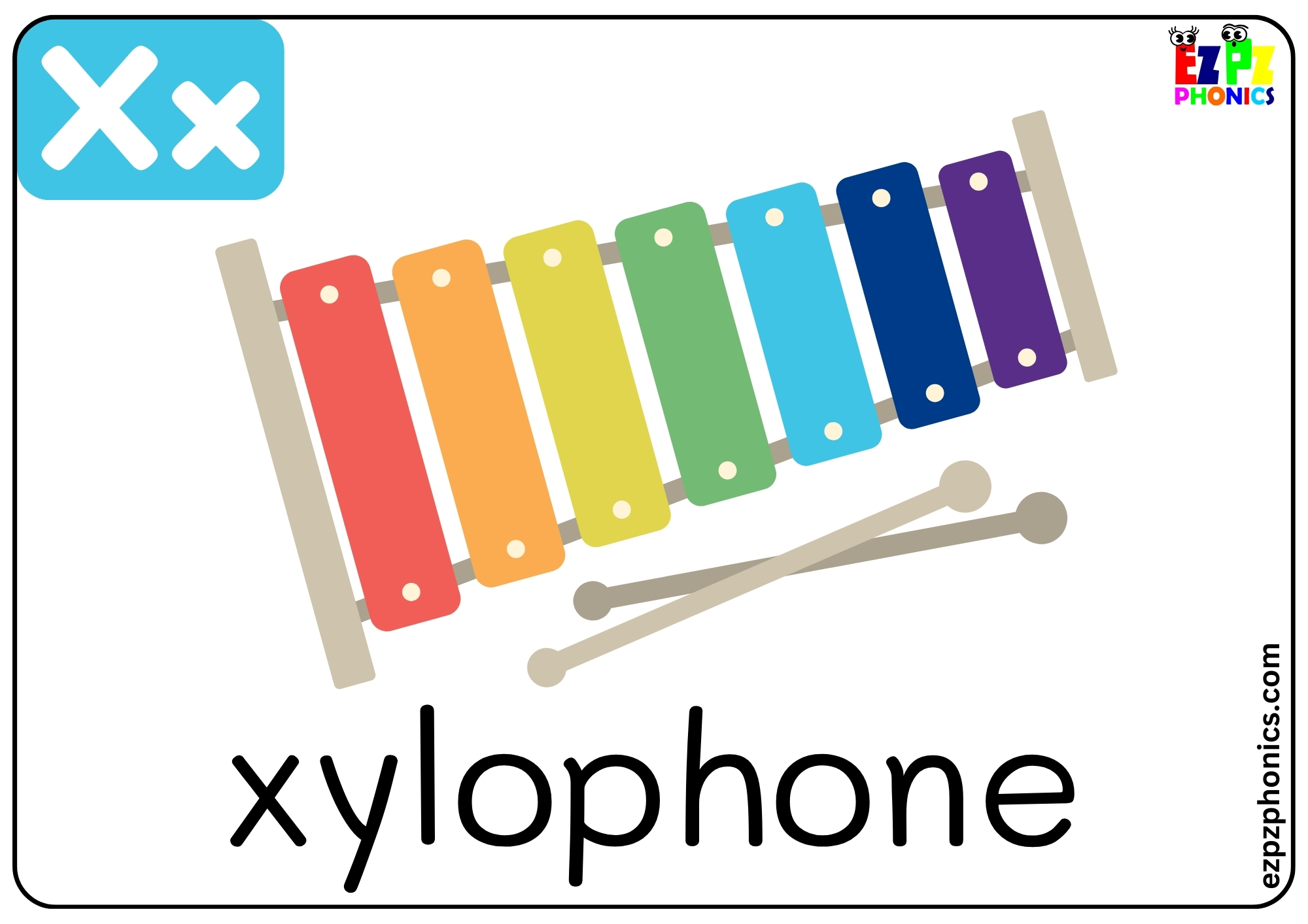 A to Z ABC Phonics Fun For Kids. Complete set of 26 Flashcards ...