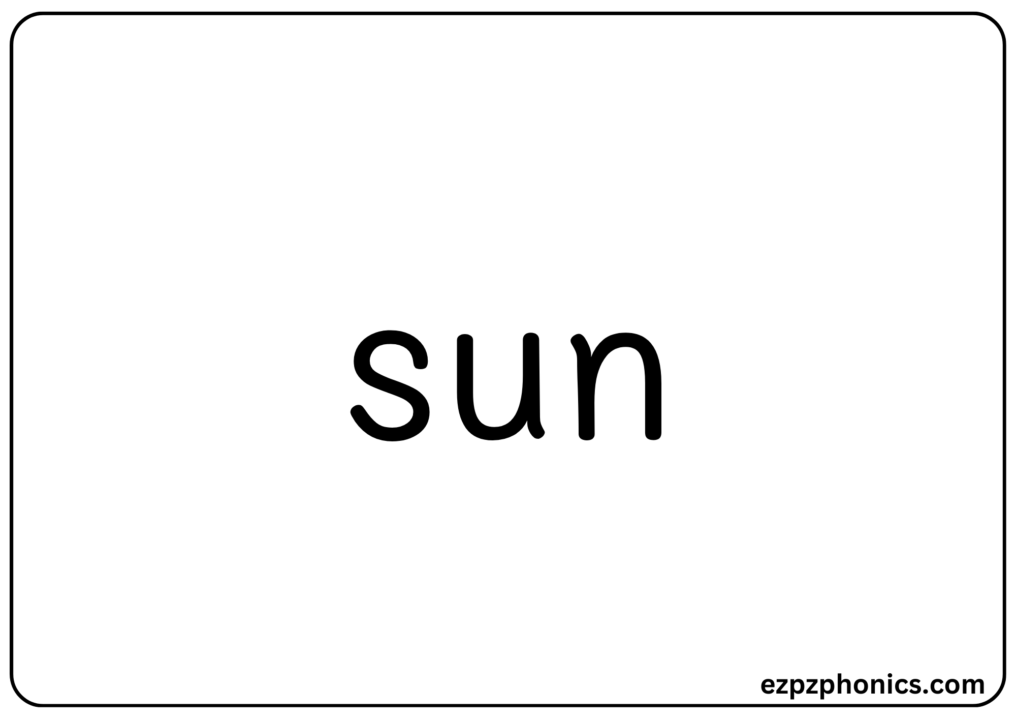 A to Z ABC Phonics Fun For Kids. Complete set of flashcards with words ...