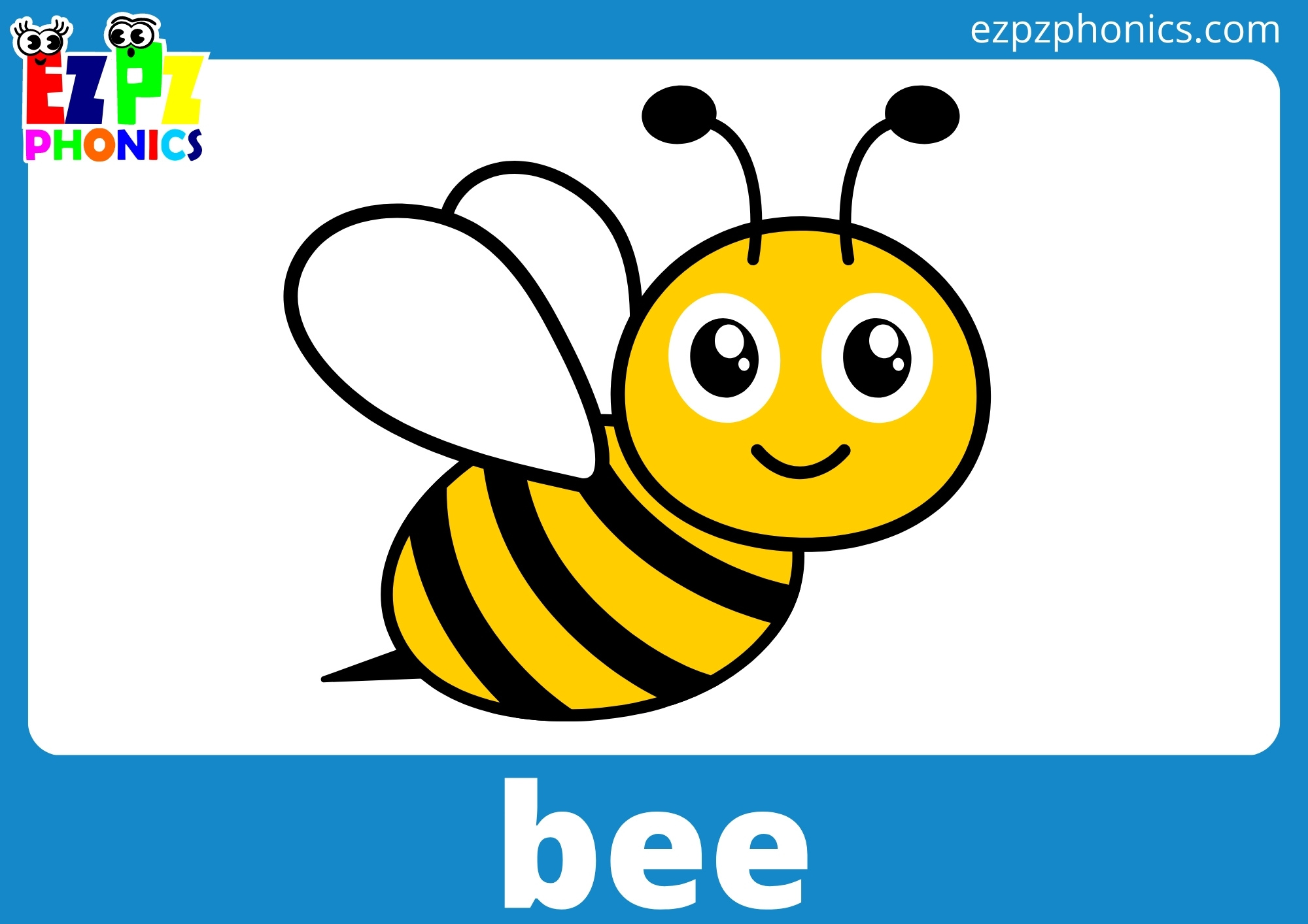 B Beginning Sounds Flashcards With Words Phonics Letter Sounds ...