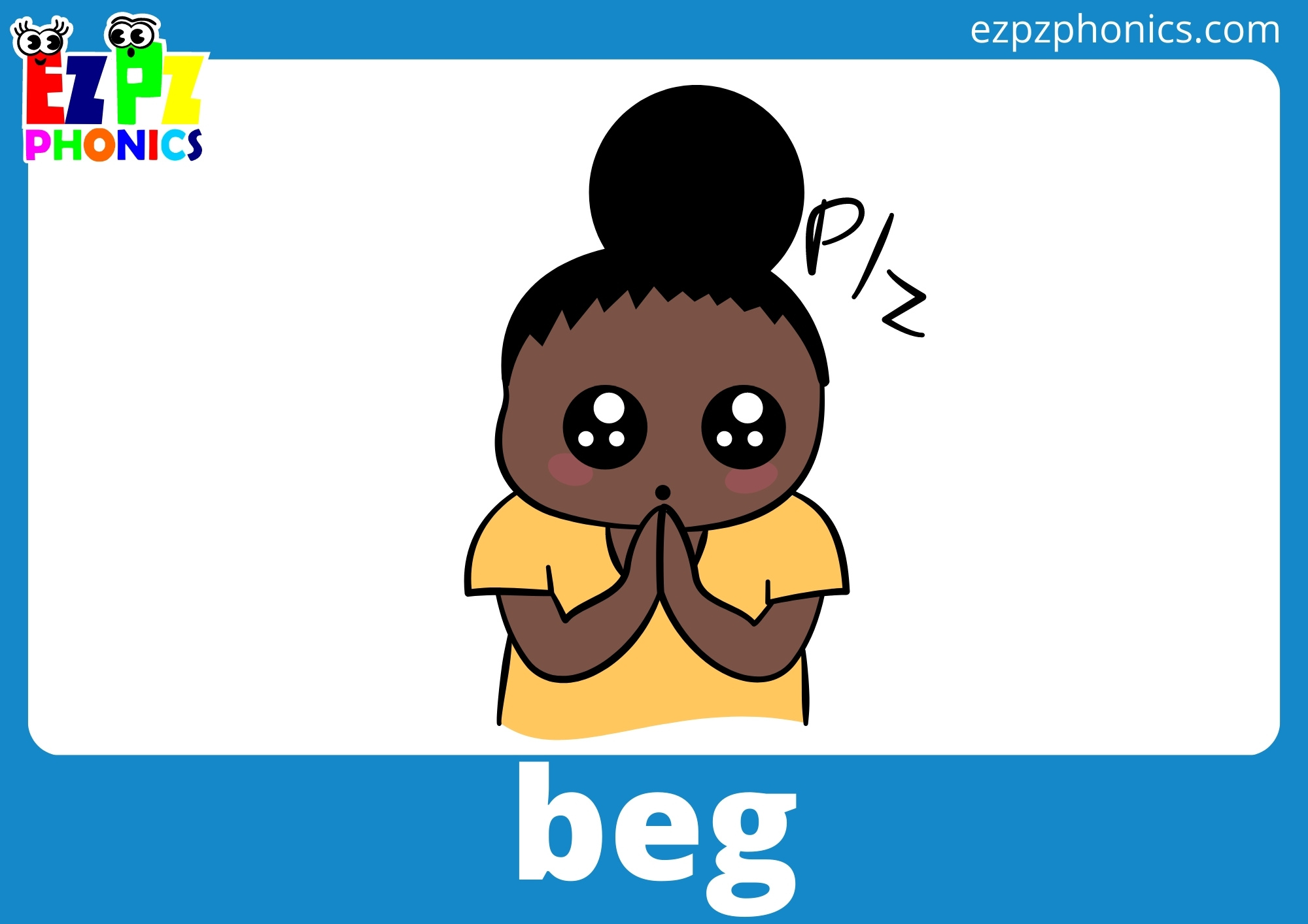 B Beginning Sounds Flashcards With Words Phonics Letter Sounds ...