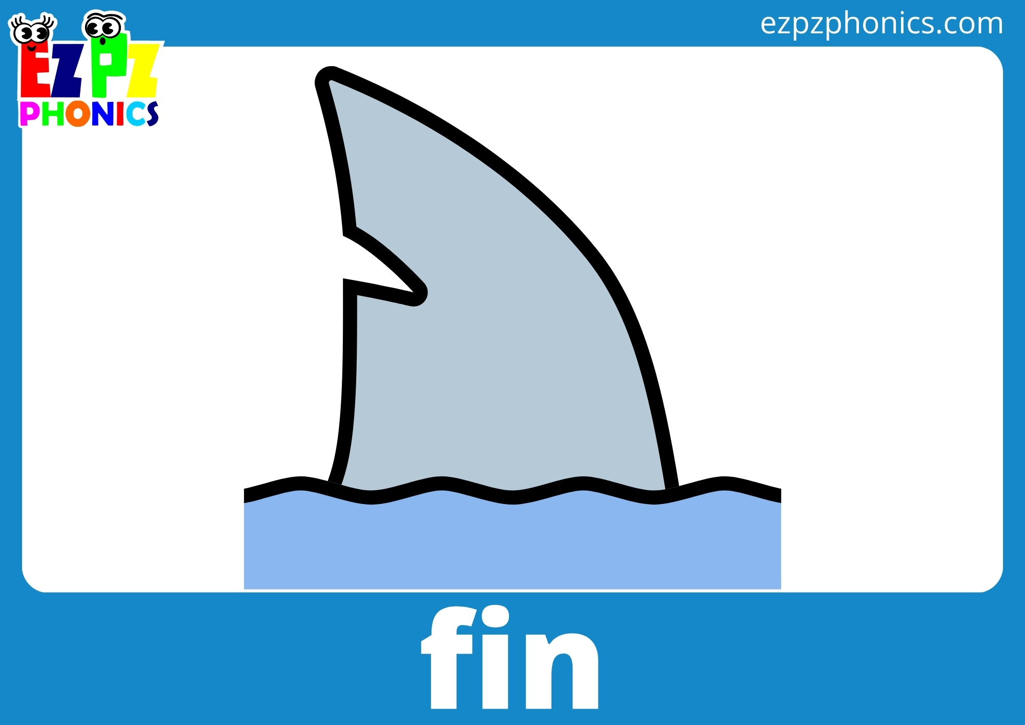 F Beginning Sound Flashcard - ezpzphonics.com