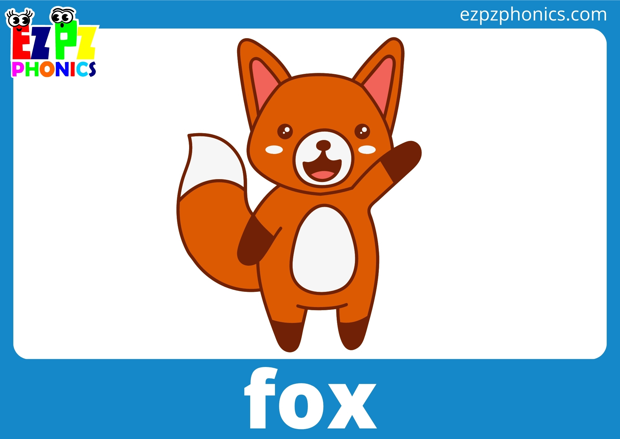 F Beginning Sounds Flashcards with Words Phonics Letter Sounds ...