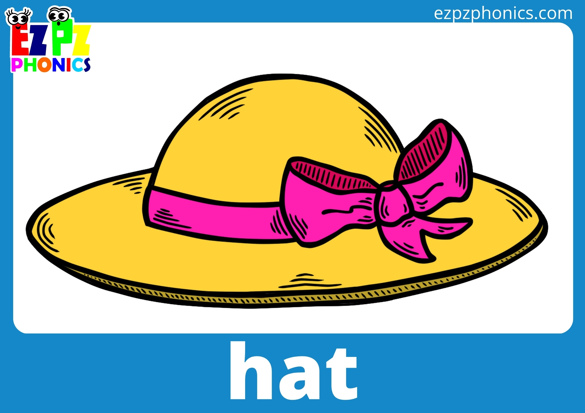 H Beginning Sound Flashcards - ezpzphonics.com