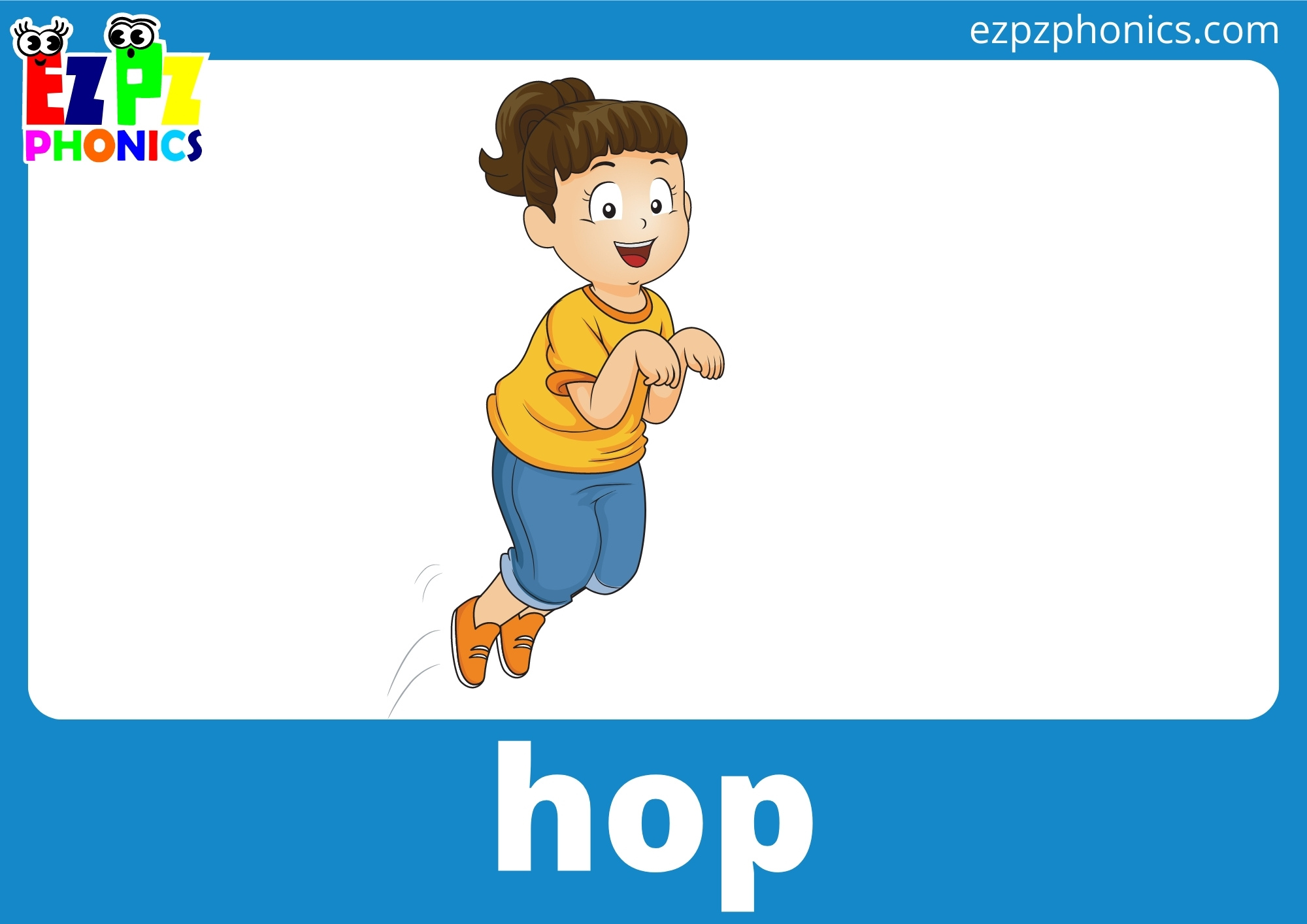 H Beginning Sounds Full Page Flashcards with Words Phonics Letter ...