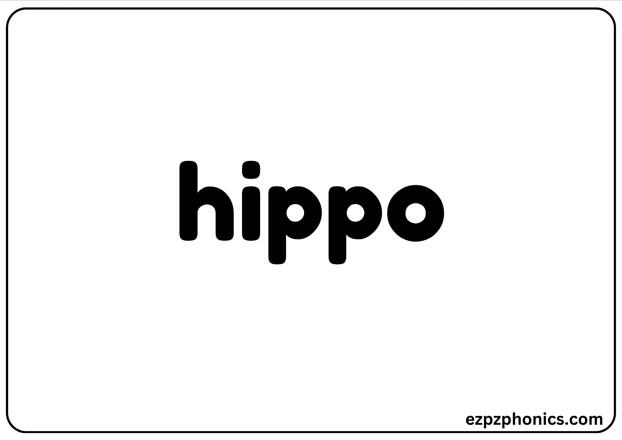 Letter H Free Kindergarten Phonics Alphabet Letter Sounds Flashcards ...
