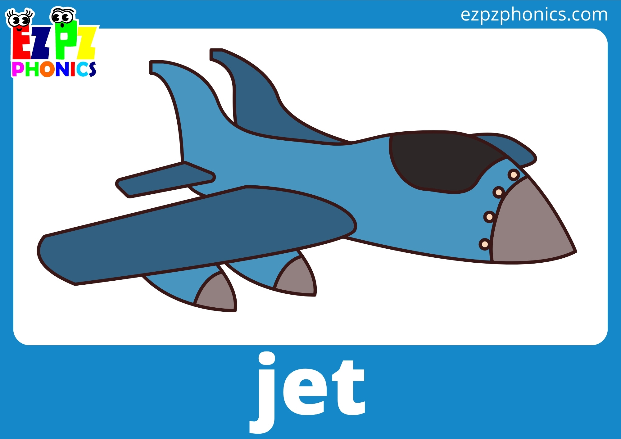 J Beginning Sound Flashcard - ezpzphonics.com