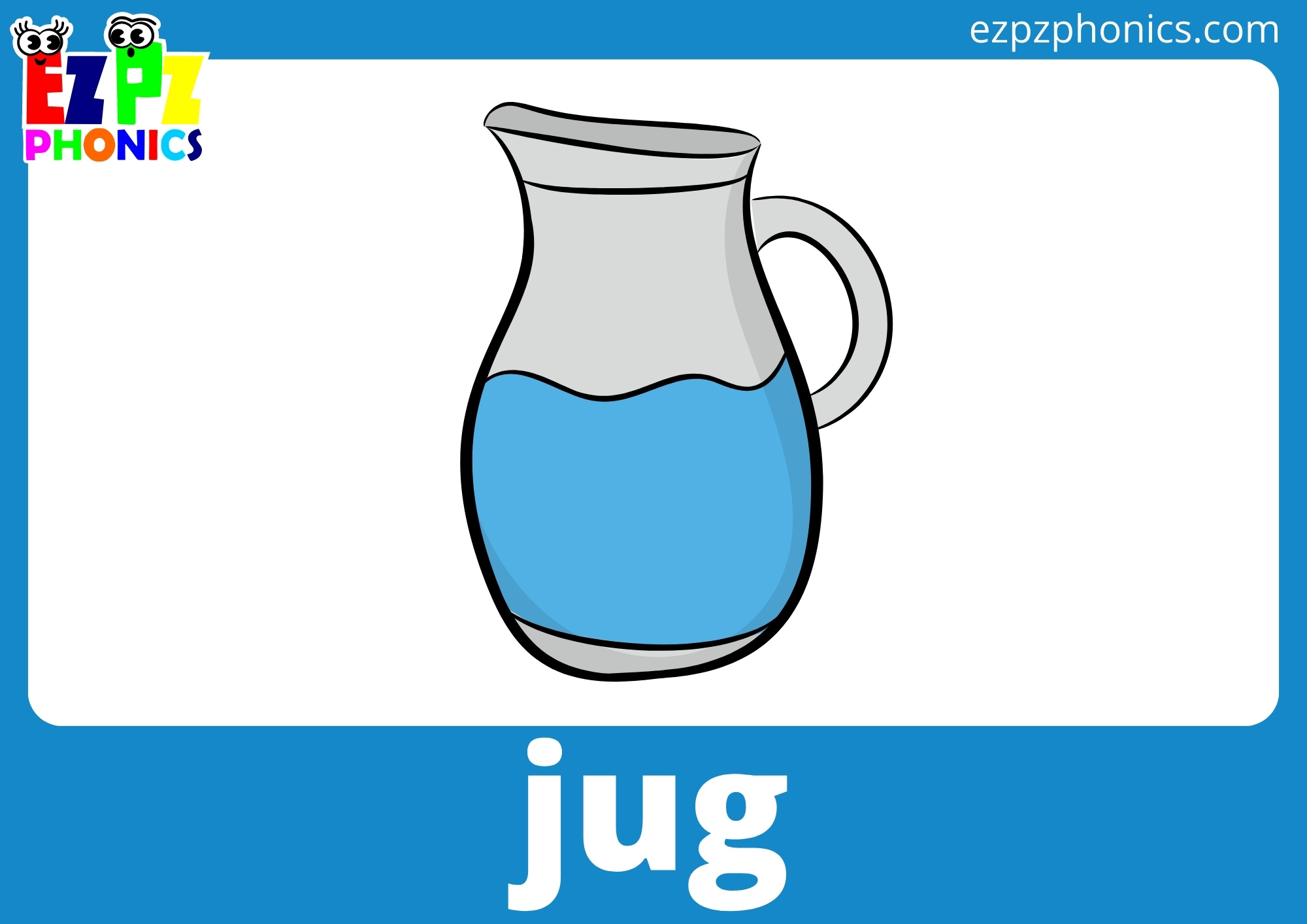 J Beginning Sound Flashcard - ezpzphonics.com