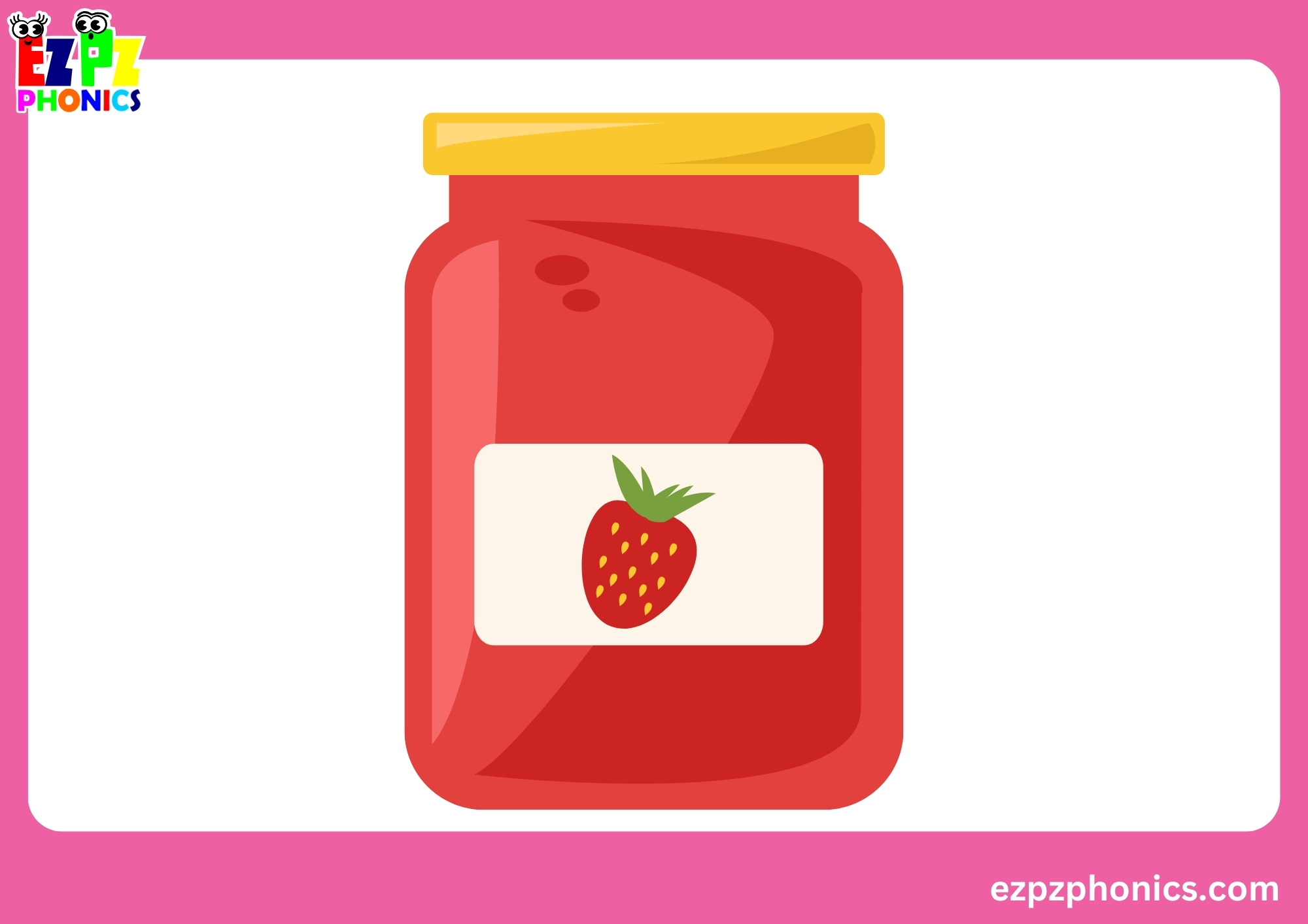 Letter J Free Kindergarten Phonics Alphabet Letter Sounds Flashcards ...