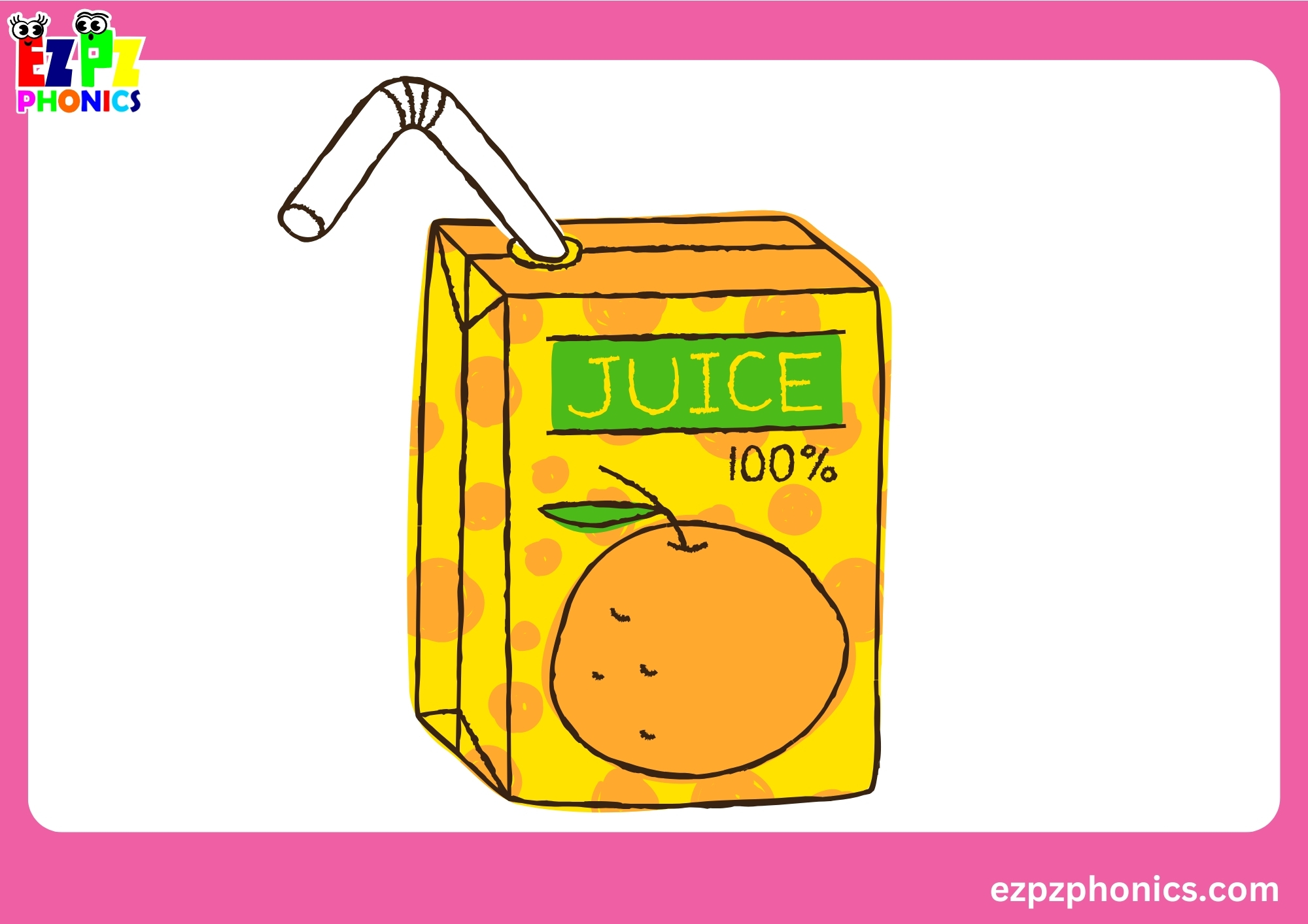 Letter J Free Kindergarten Phonics Alphabet Letter Sounds Flashcards ...