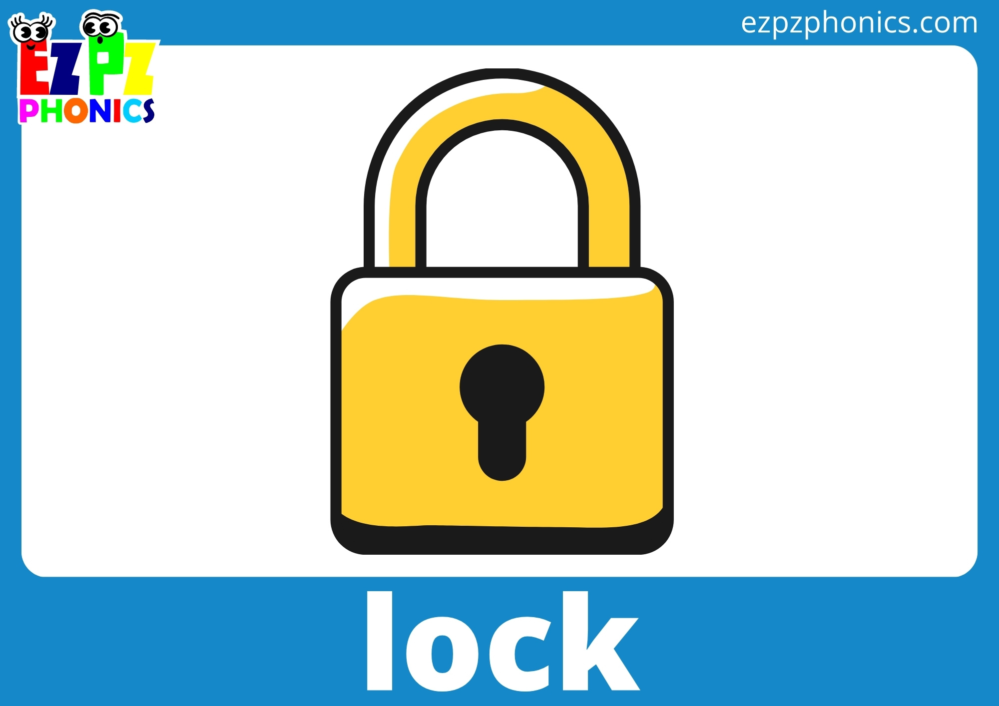 L Beginning Sounds Full Page Flashcards with Words Phonics Alphabet ...