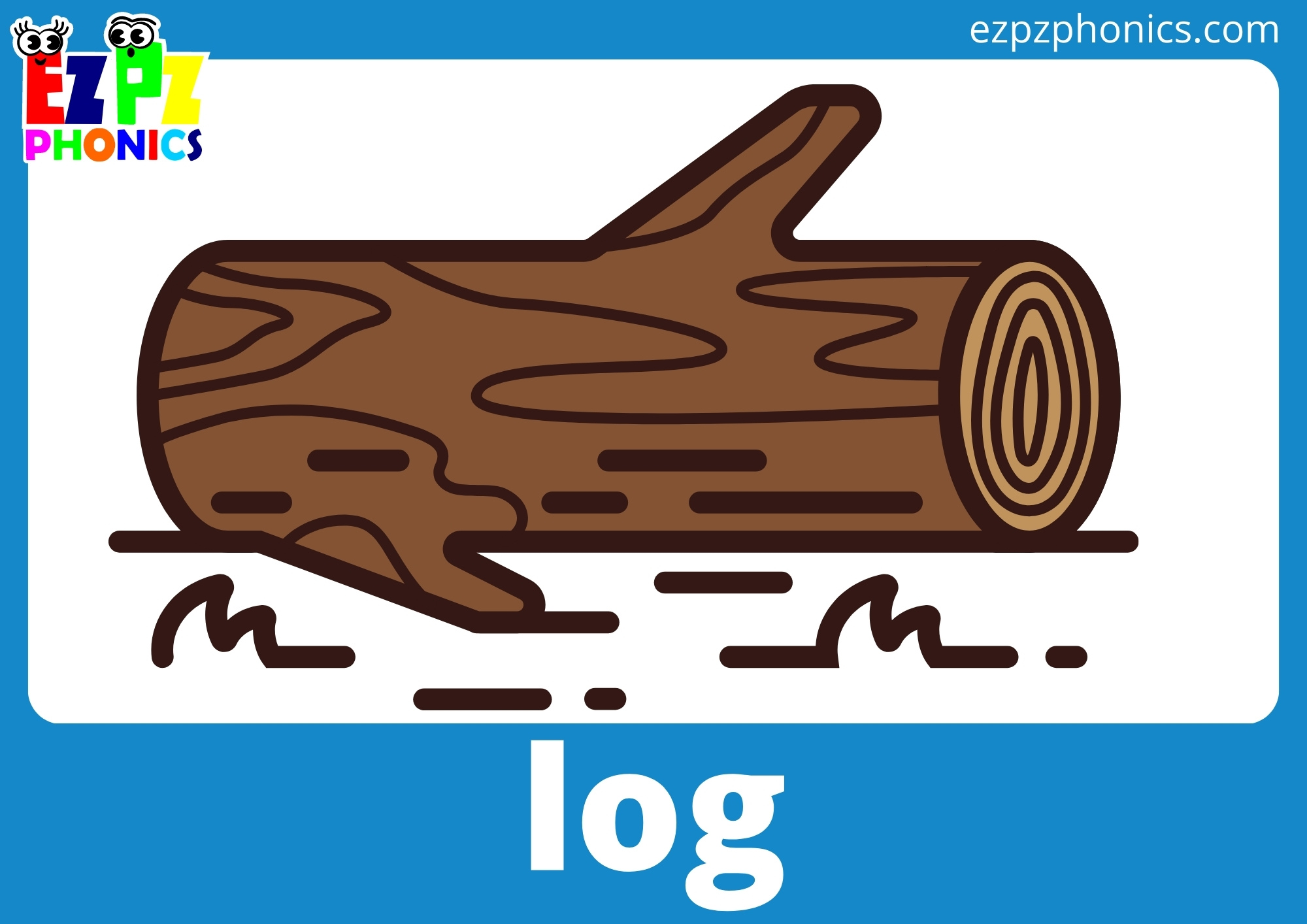 L Beginning Sounds Full Page Flashcards with Words Phonics Alphabet ...