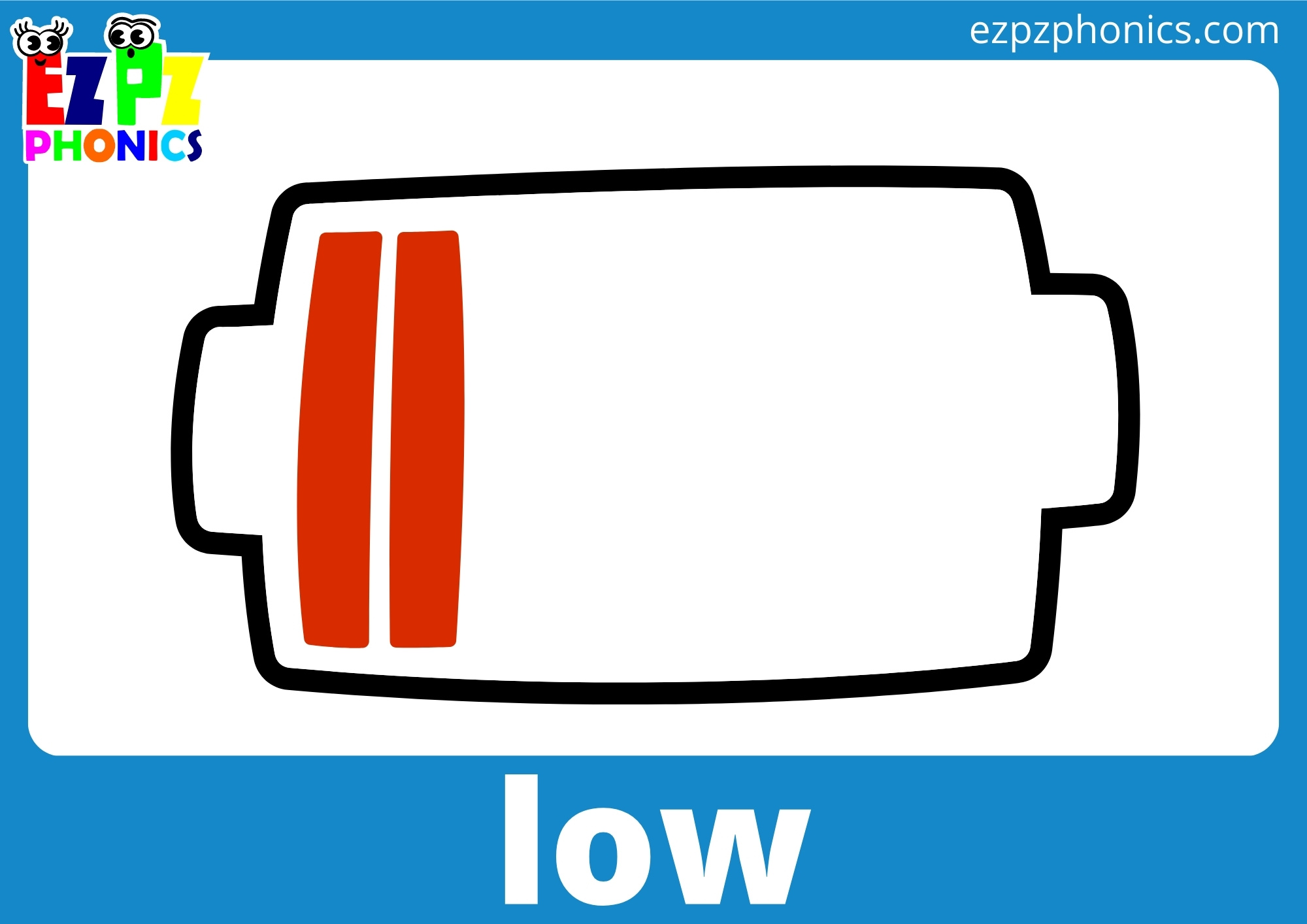 L Beginning Sounds Full Page Flashcards with Words Phonics Alphabet ...