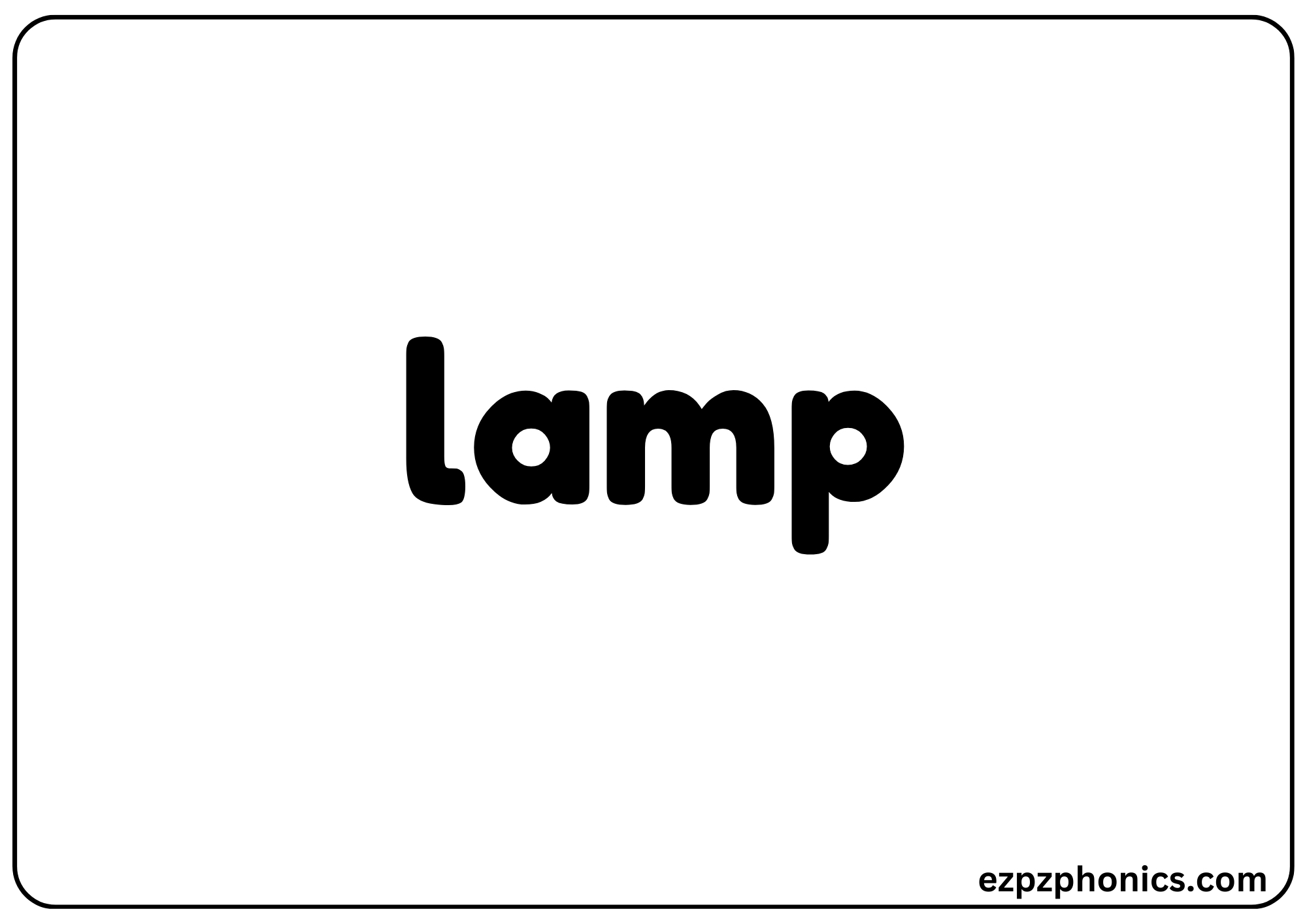 Letter L Free Kindergarten Phonics Alphabet Letter Sounds Flashcards ...