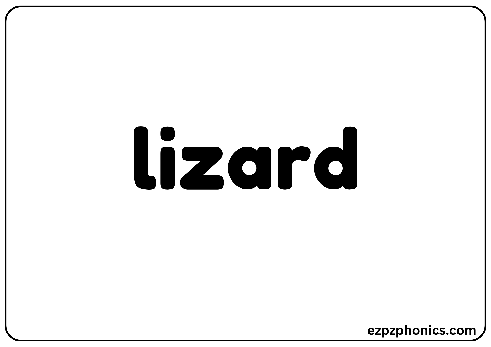 Letter L Free Kindergarten Phonics Alphabet Letter Sounds Flashcards ...