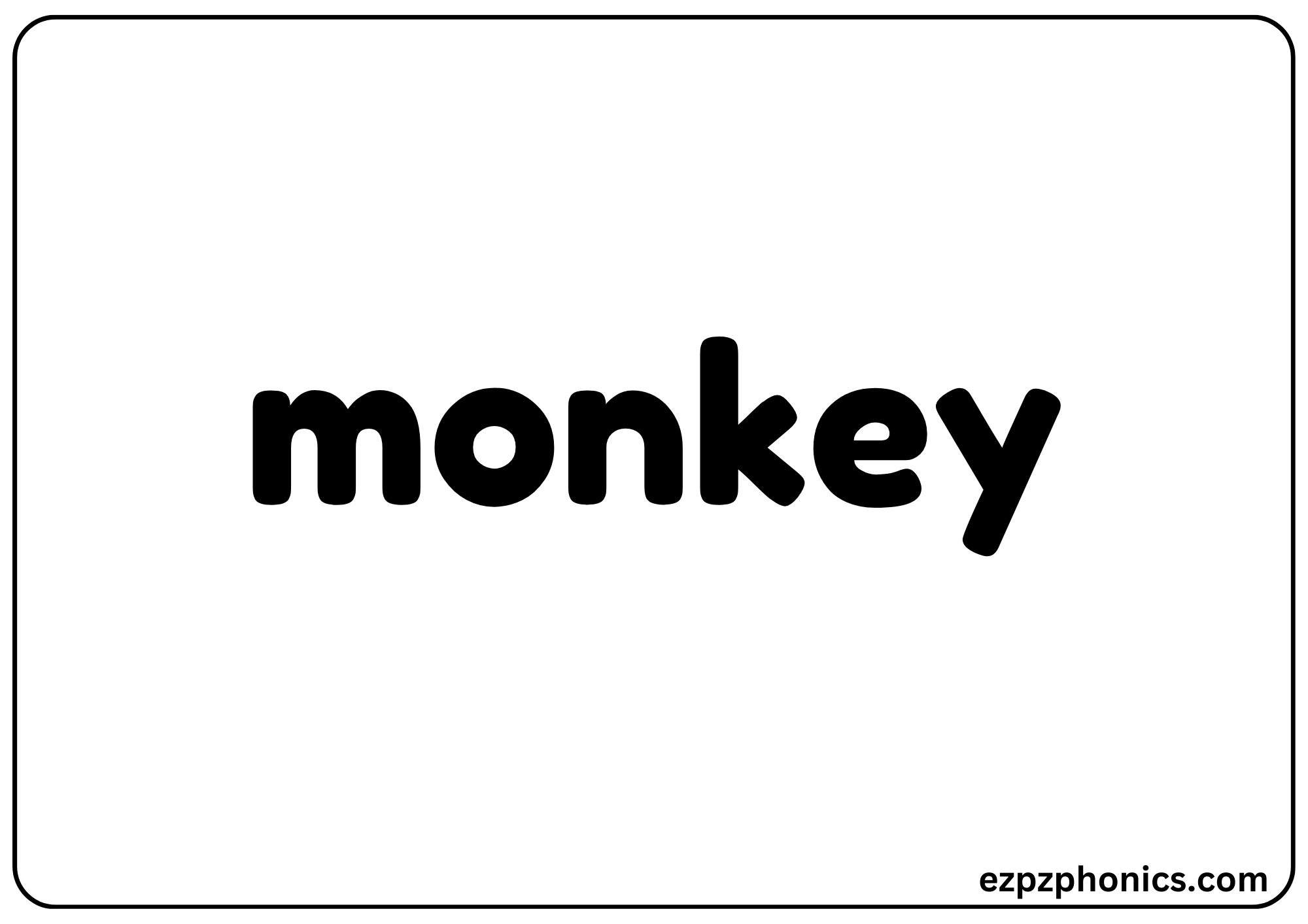 Letter M Free Kindergarten Phonics Alphabet Letter Sounds Flashcards ...