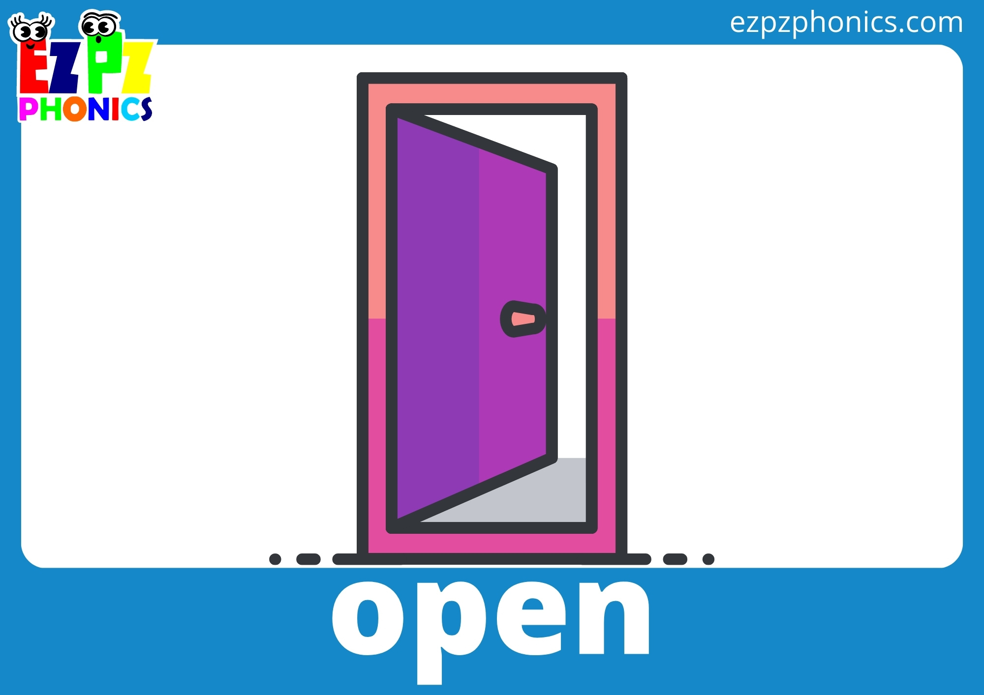 O Beginning Sound Flashcards - ezpzphonics.com