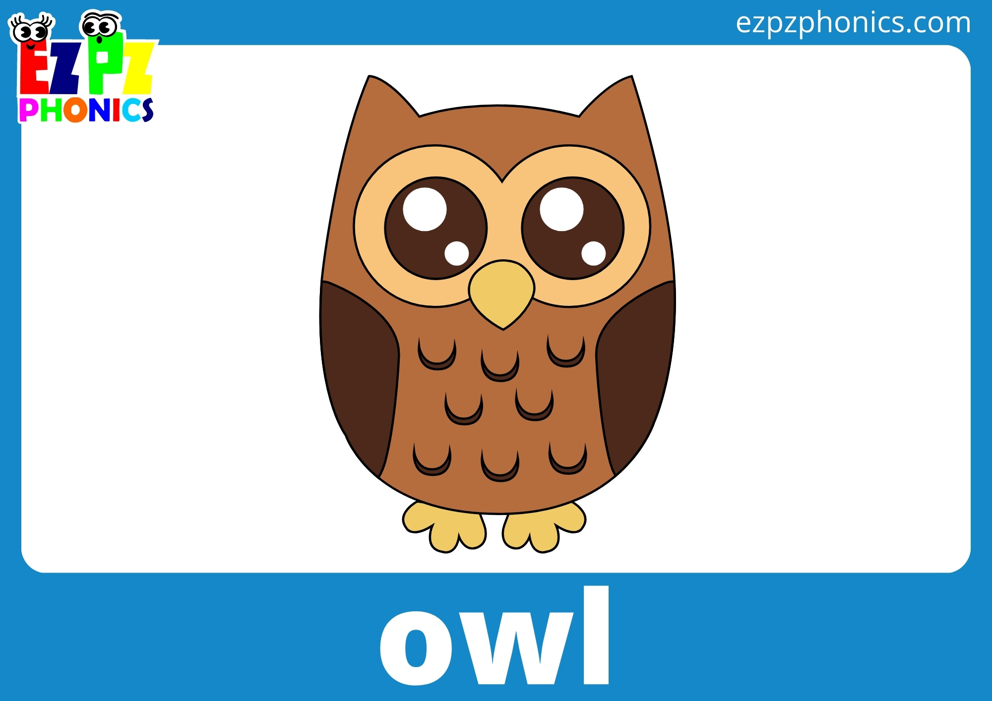 O Beginning Sound Flashcards - ezpzphonics.com