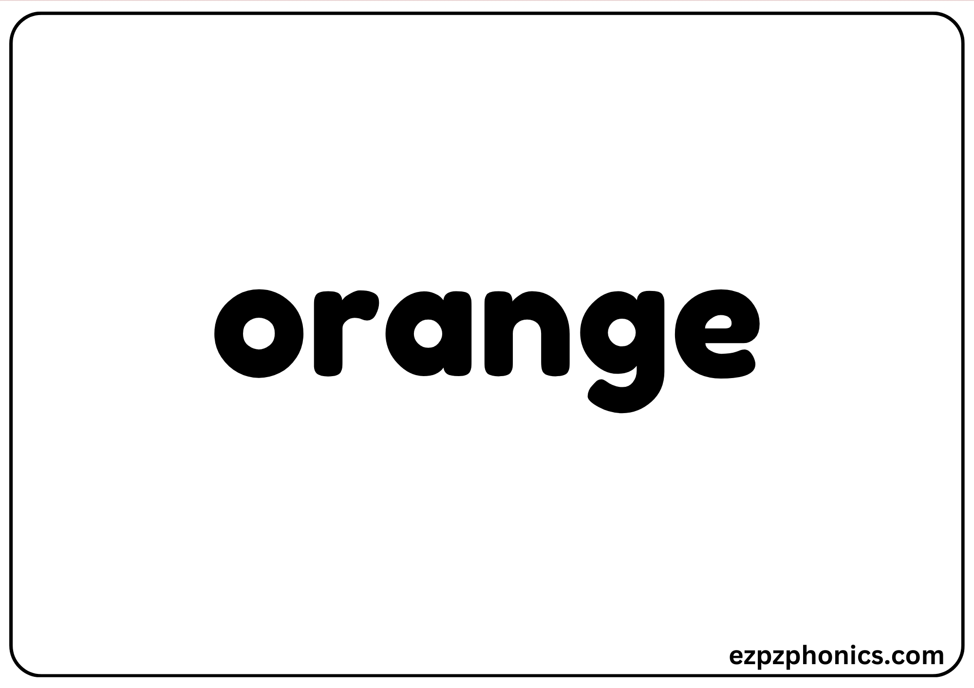 Letter O Free Kindergarten Phonics Alphabet Letter Sounds Flashcards ...