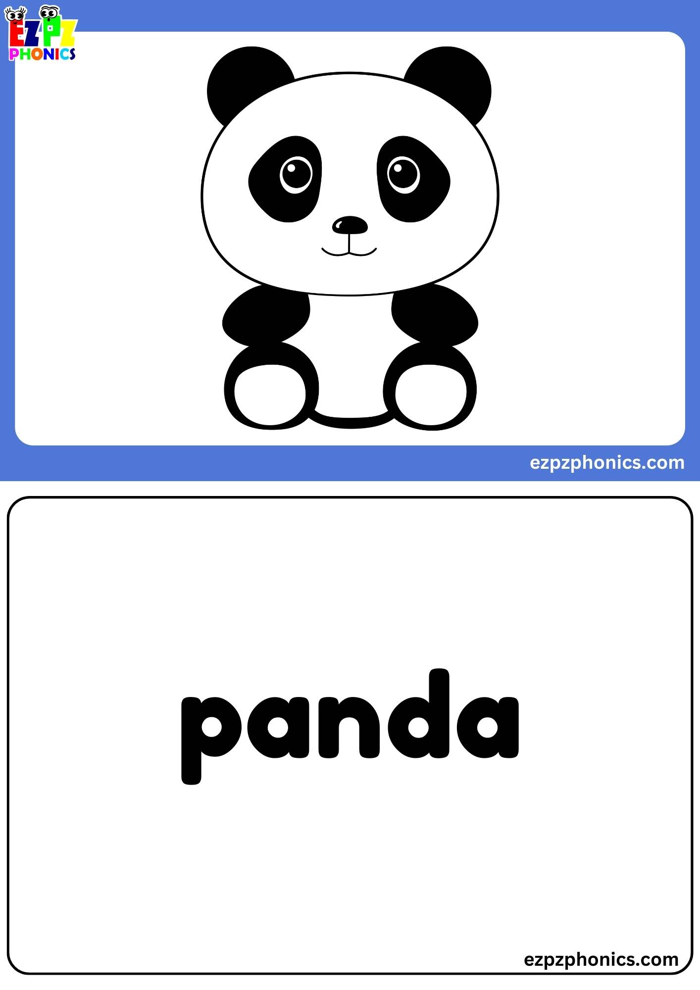 Letter P Free Kindergarten Phonics Alphabet Letter Sounds Flashcards ...