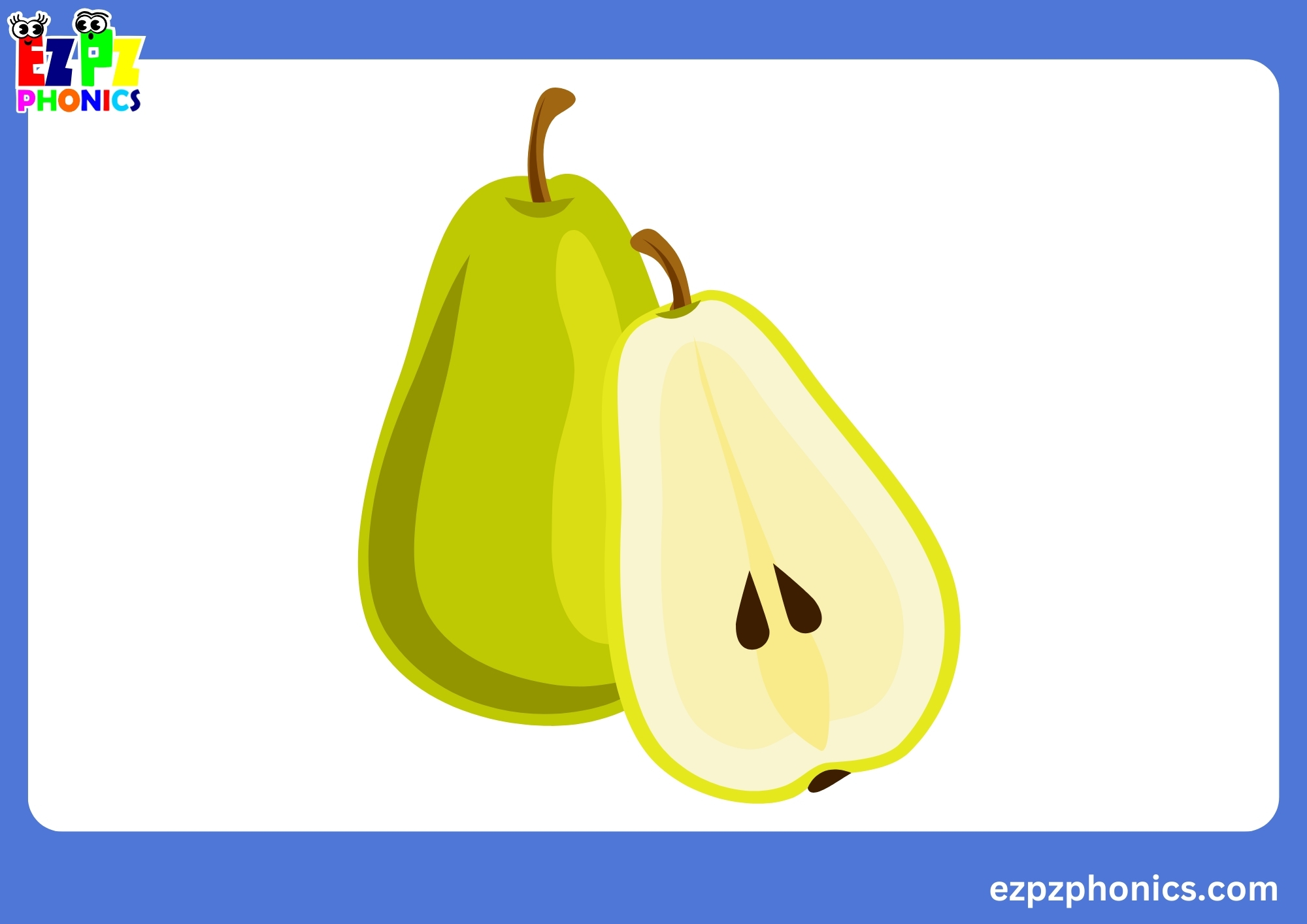 Letter P Free Kindergarten Phonics Alphabet Letter Sounds Flashcards ...