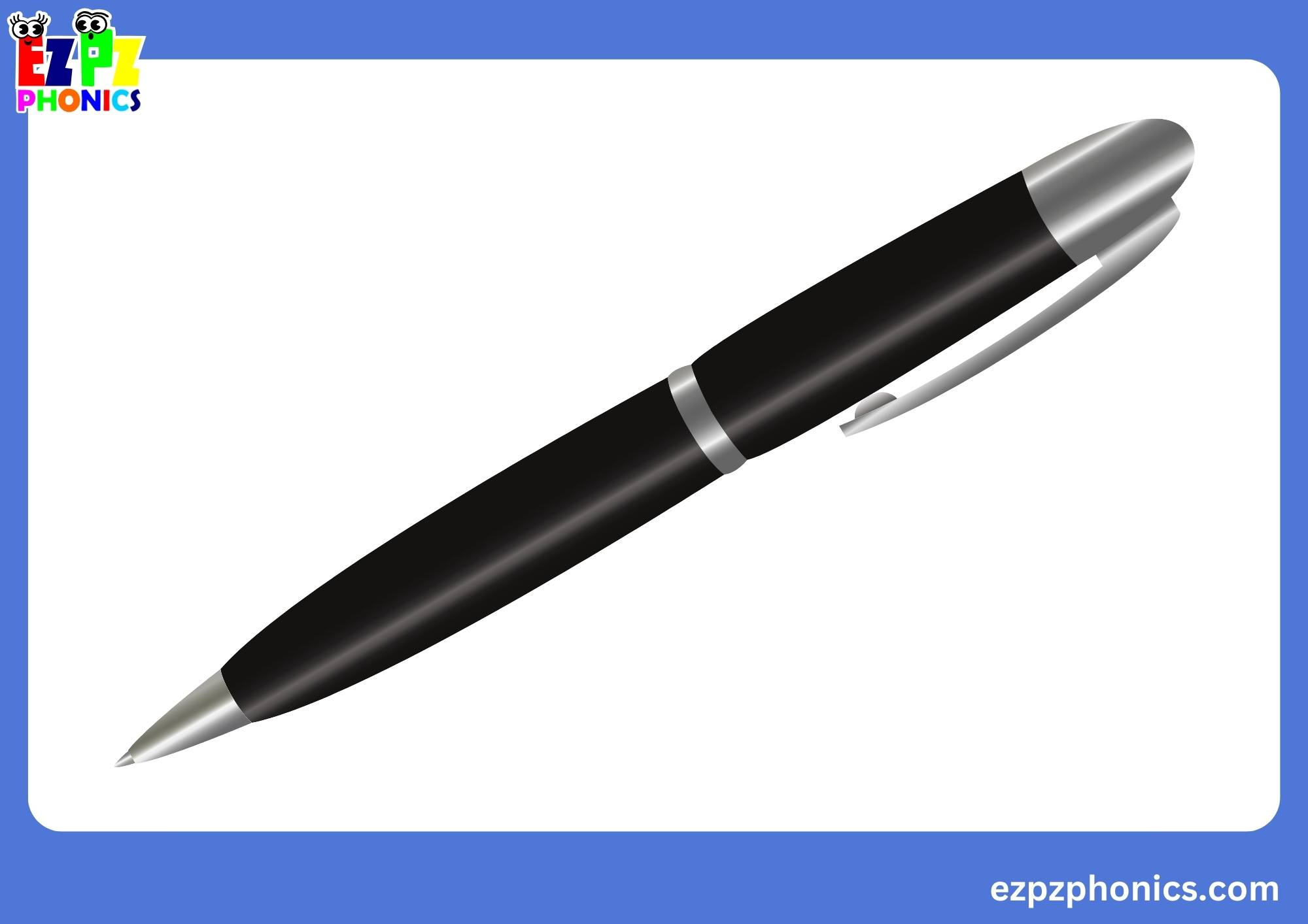 Letter P Free Kindergarten Phonics Alphabet Letter Sounds Flashcards ...