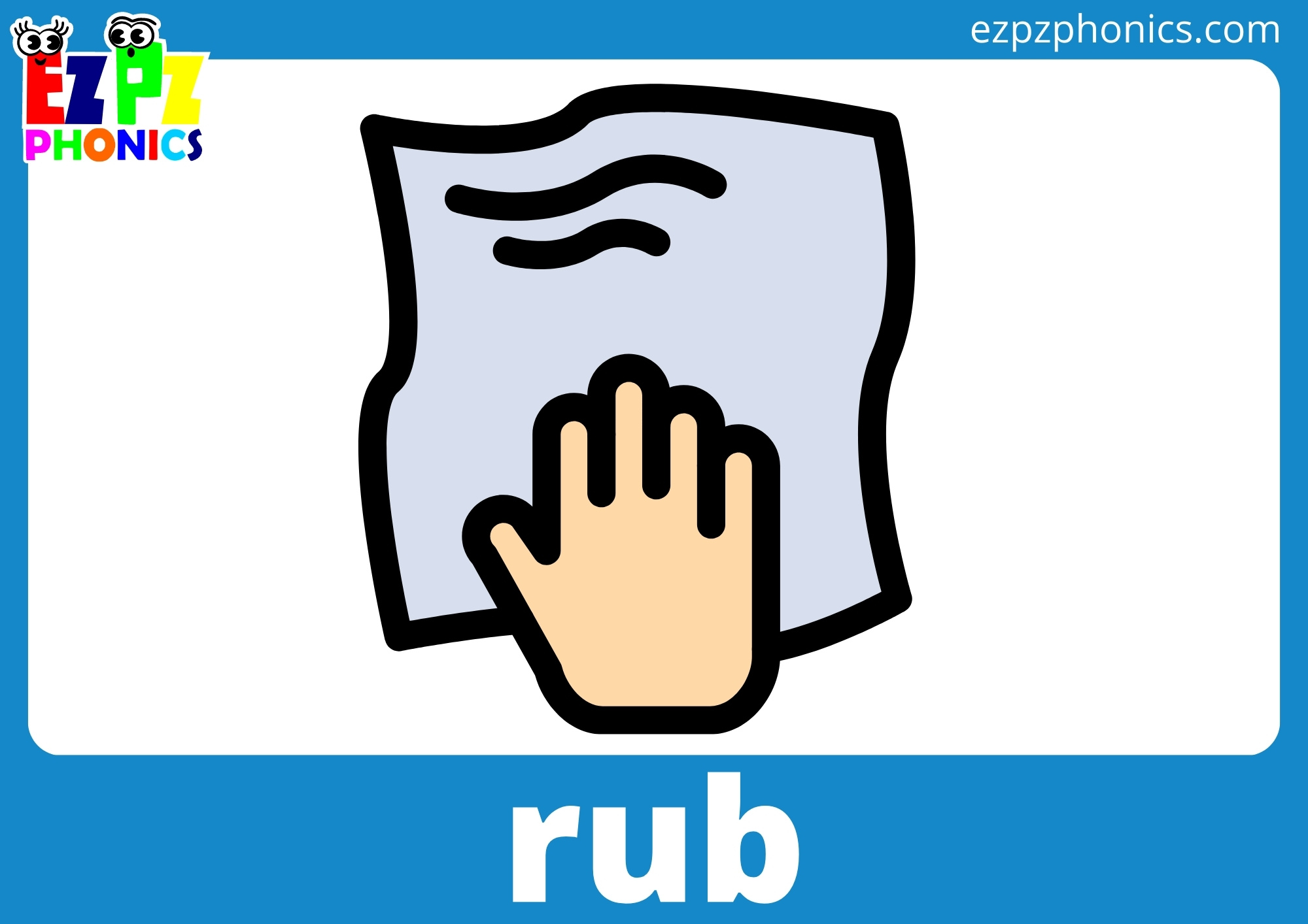 R Beginning Sounds Full Page Flashcards with Words Phonics Alphabet ...