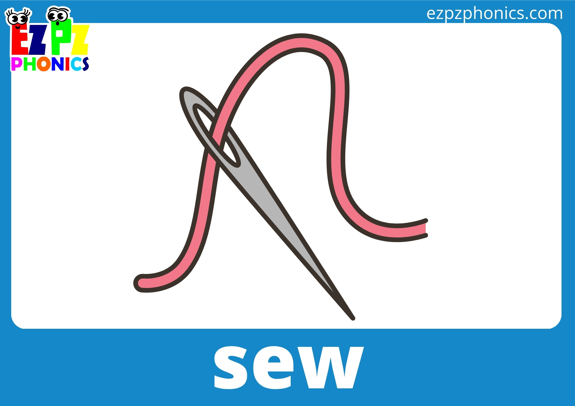 S Beginning Sounds Full Page Flashcards with Words Phonics Alphabet ...