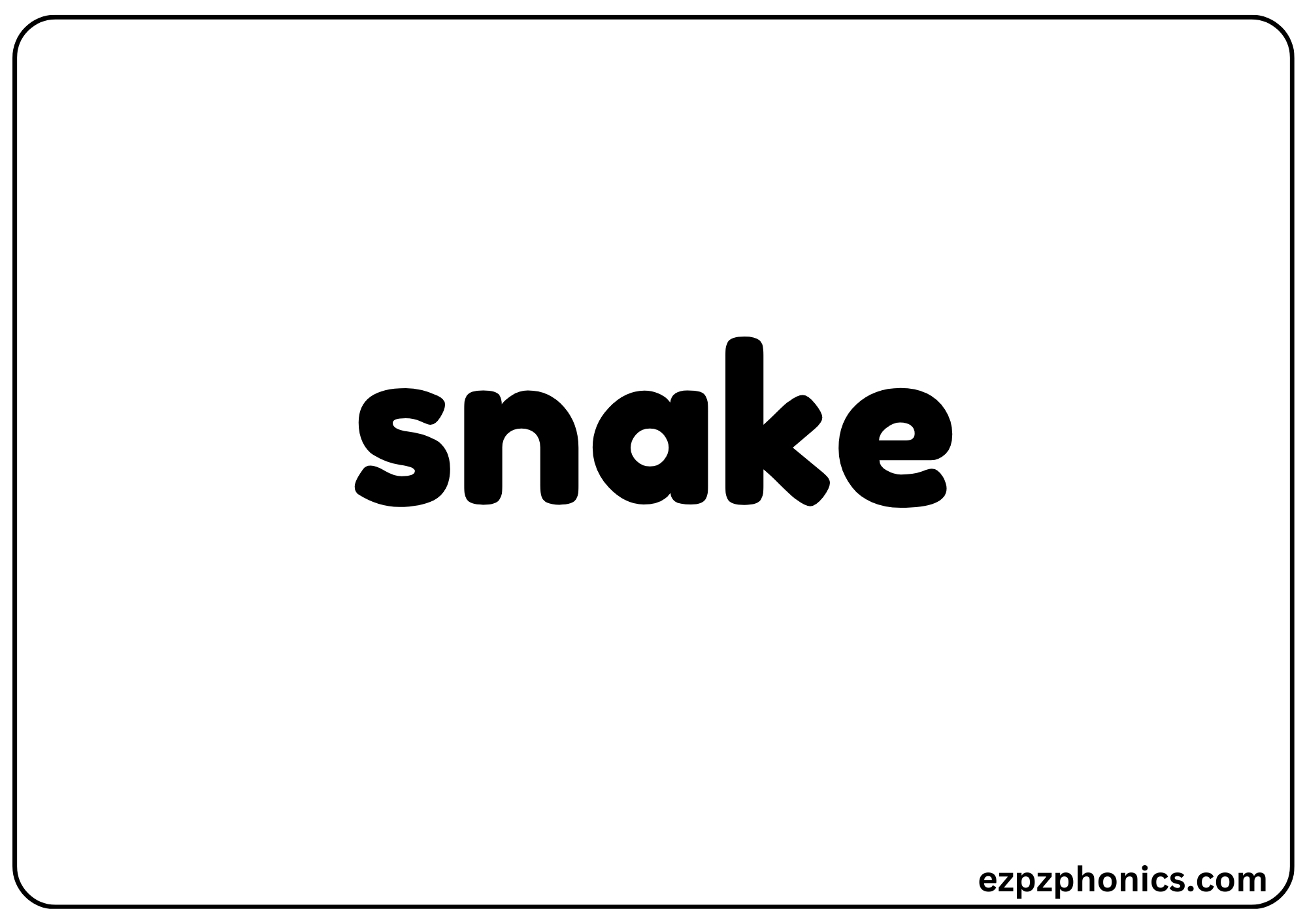 Letter S Free Kindergarten Phonics Alphabet Letter Sounds Flashcards ...