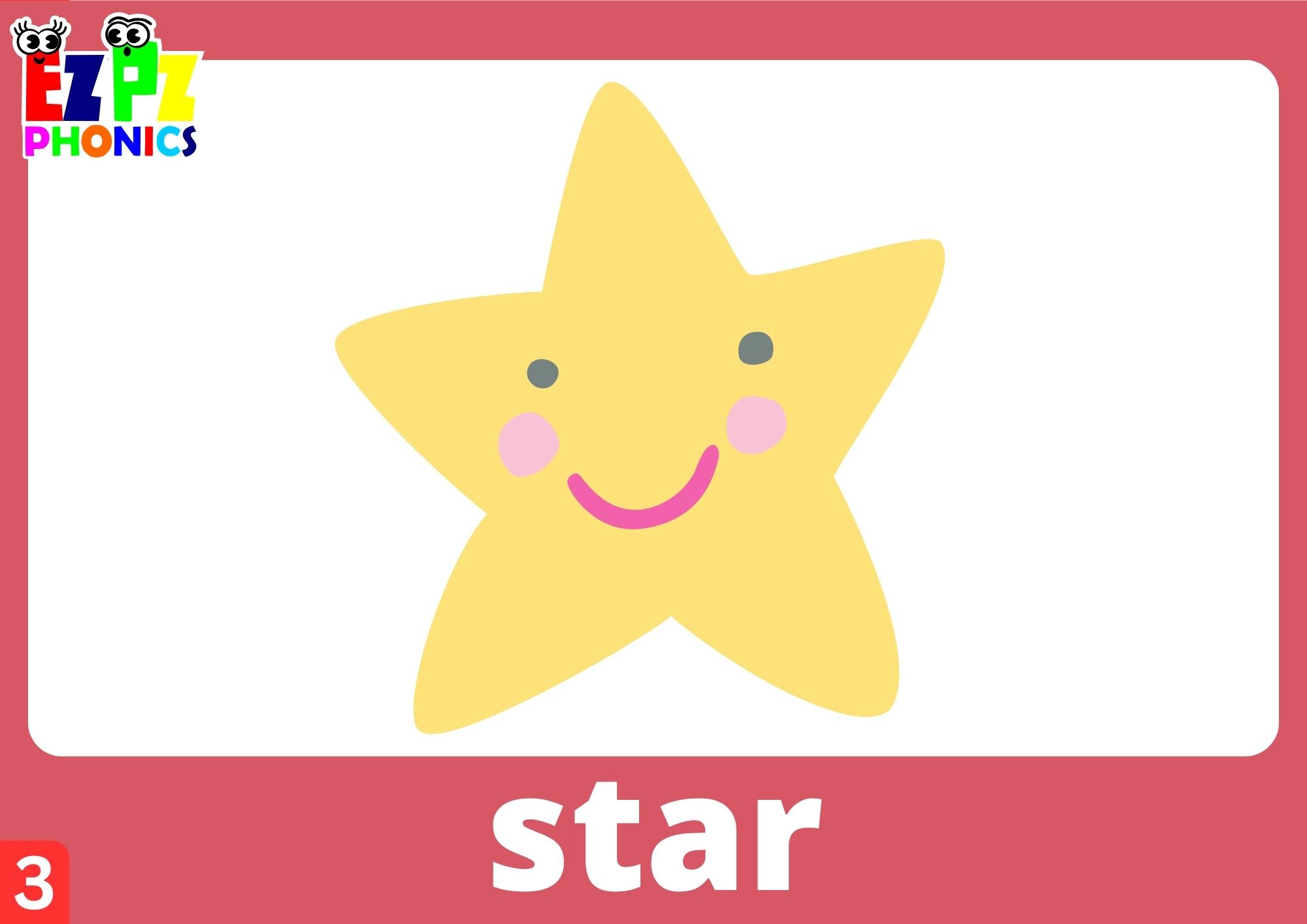 Letter S Words Phonics Flashcards with Images and Words Free Printable ...