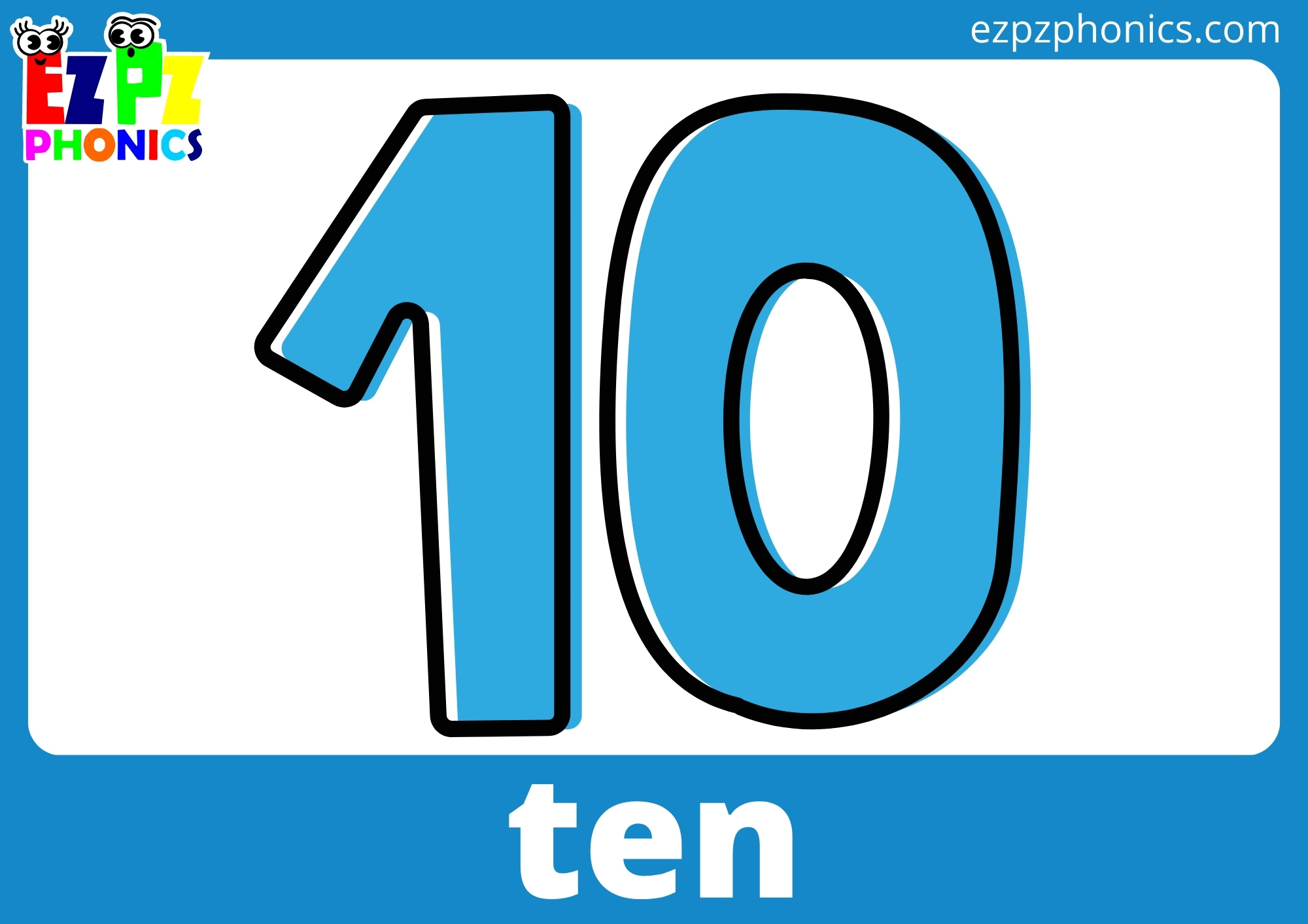 T Beginning Sounds Full Page Flashcards with Words Phonics Alphabet ...