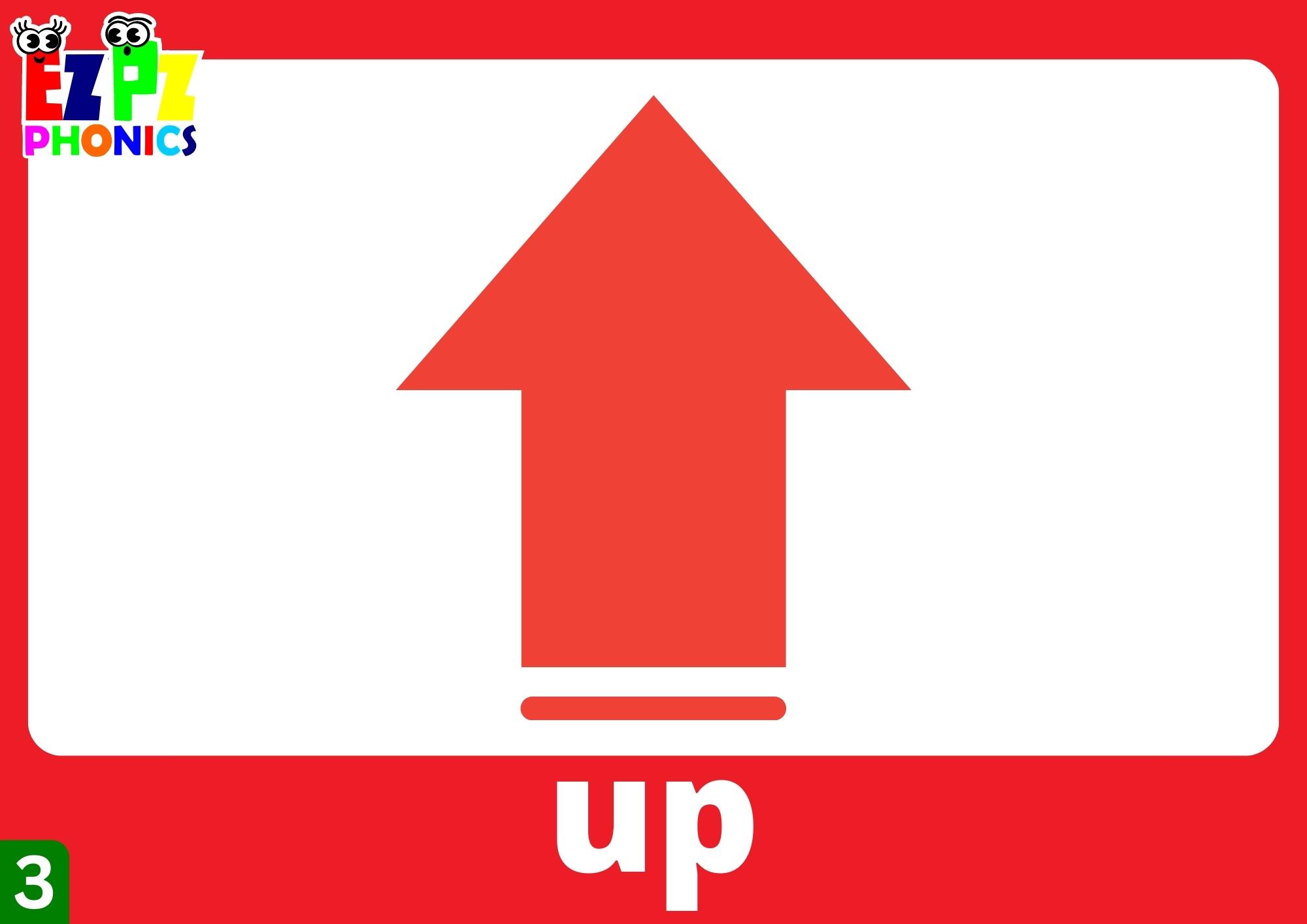 Letter U Words Phonics Flashcards with Images and Words Free Printable ...