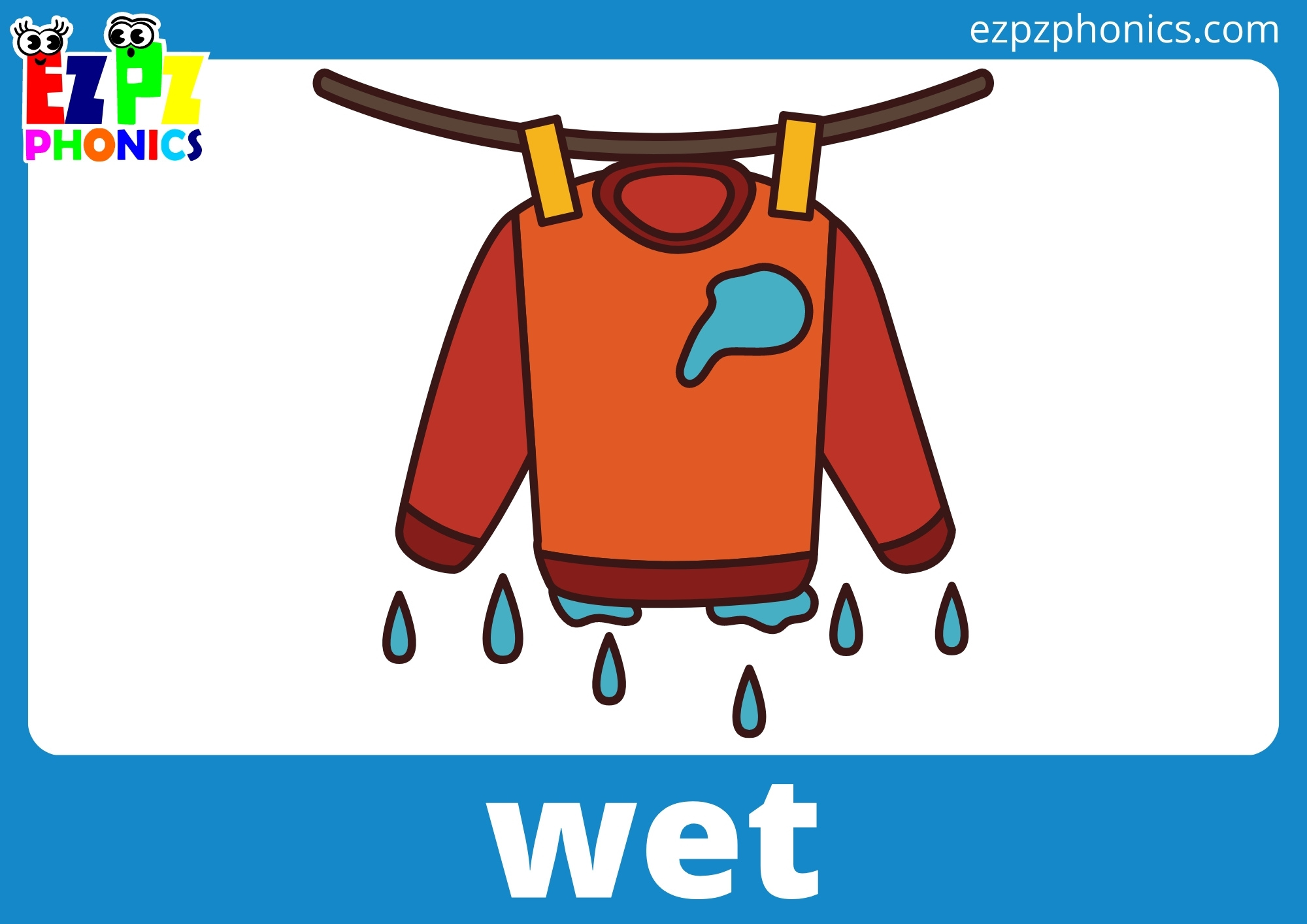 W Beginning Sound Flashcards - ezpzphonics.com