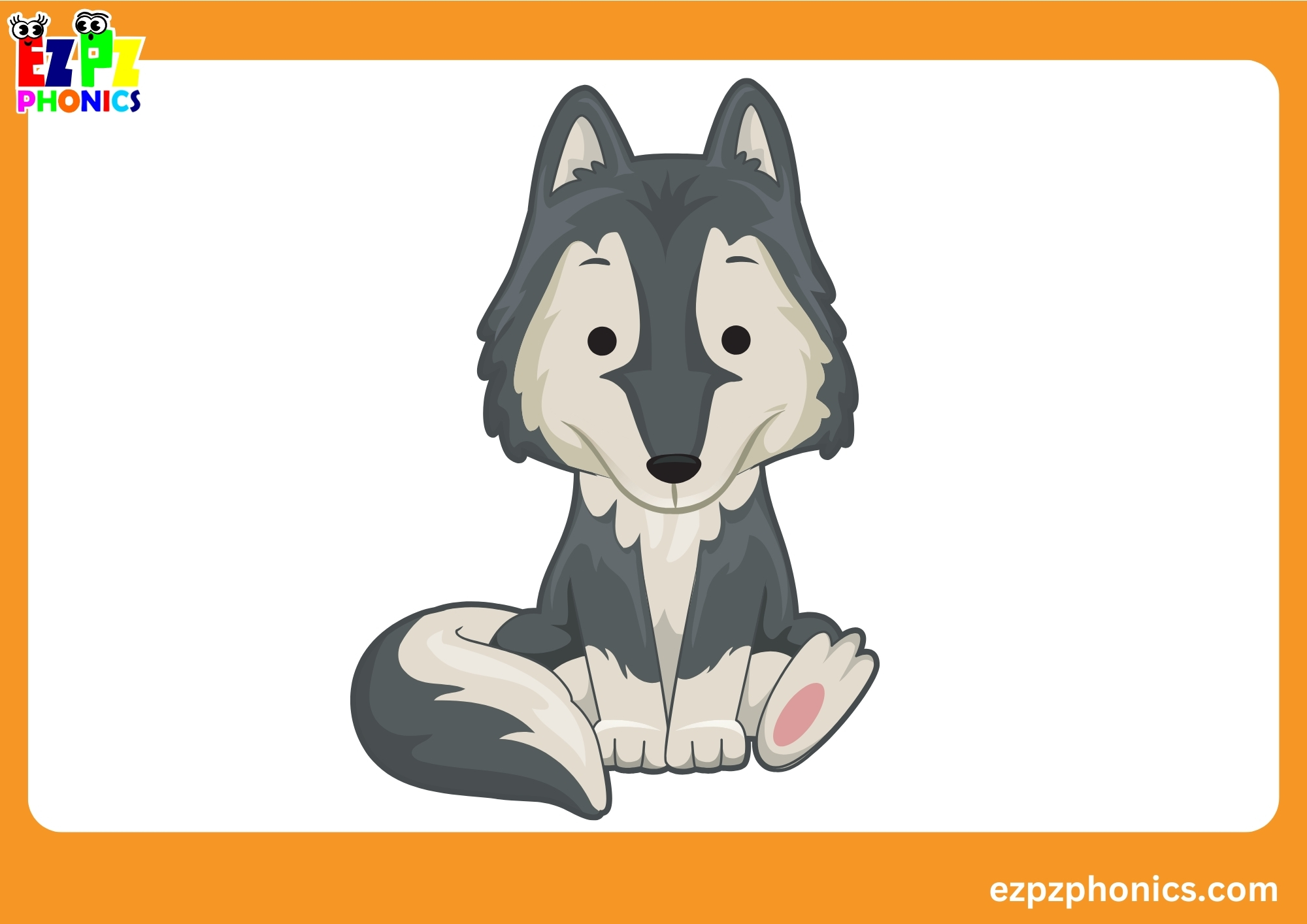 Letter W Free Kindergarten Phonics Alphabet Letter Sounds Flashcards ...