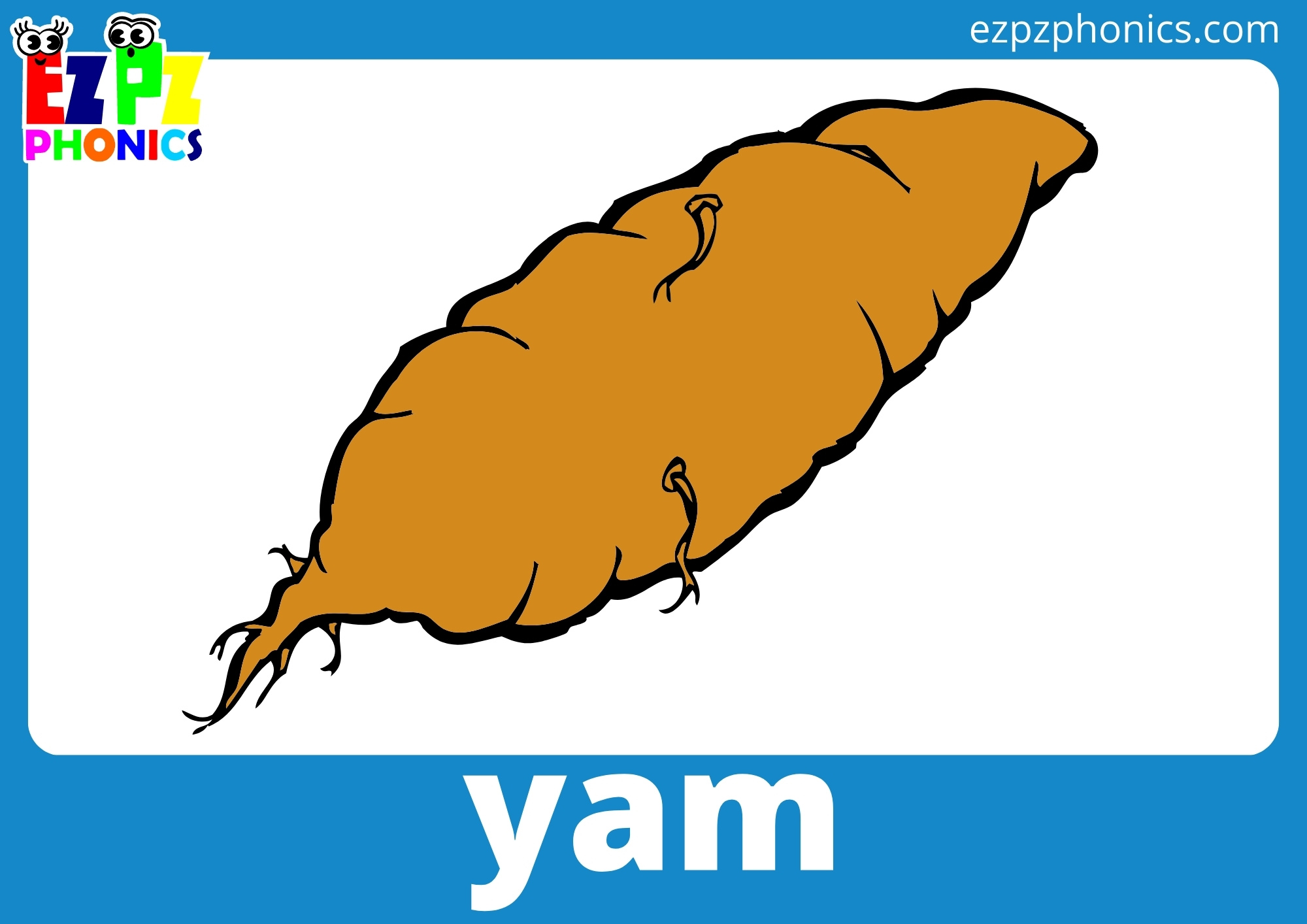 Y Beginning Sound Flashcards - ezpzphonics.com