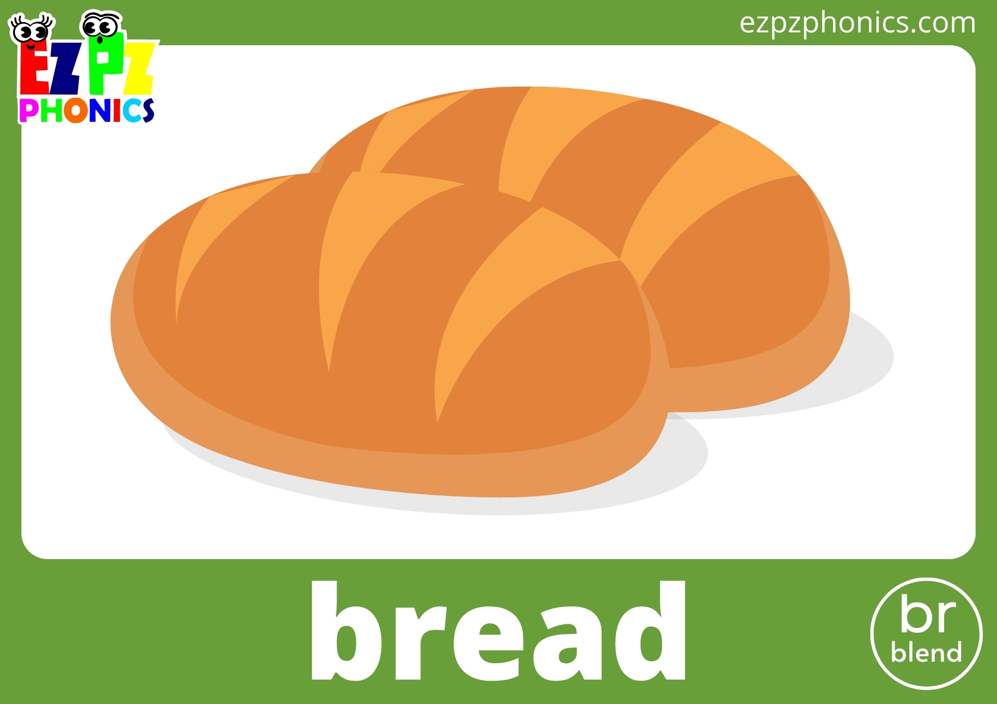 BR Blends Phonics Flashcards with Images and Words Download Free ...