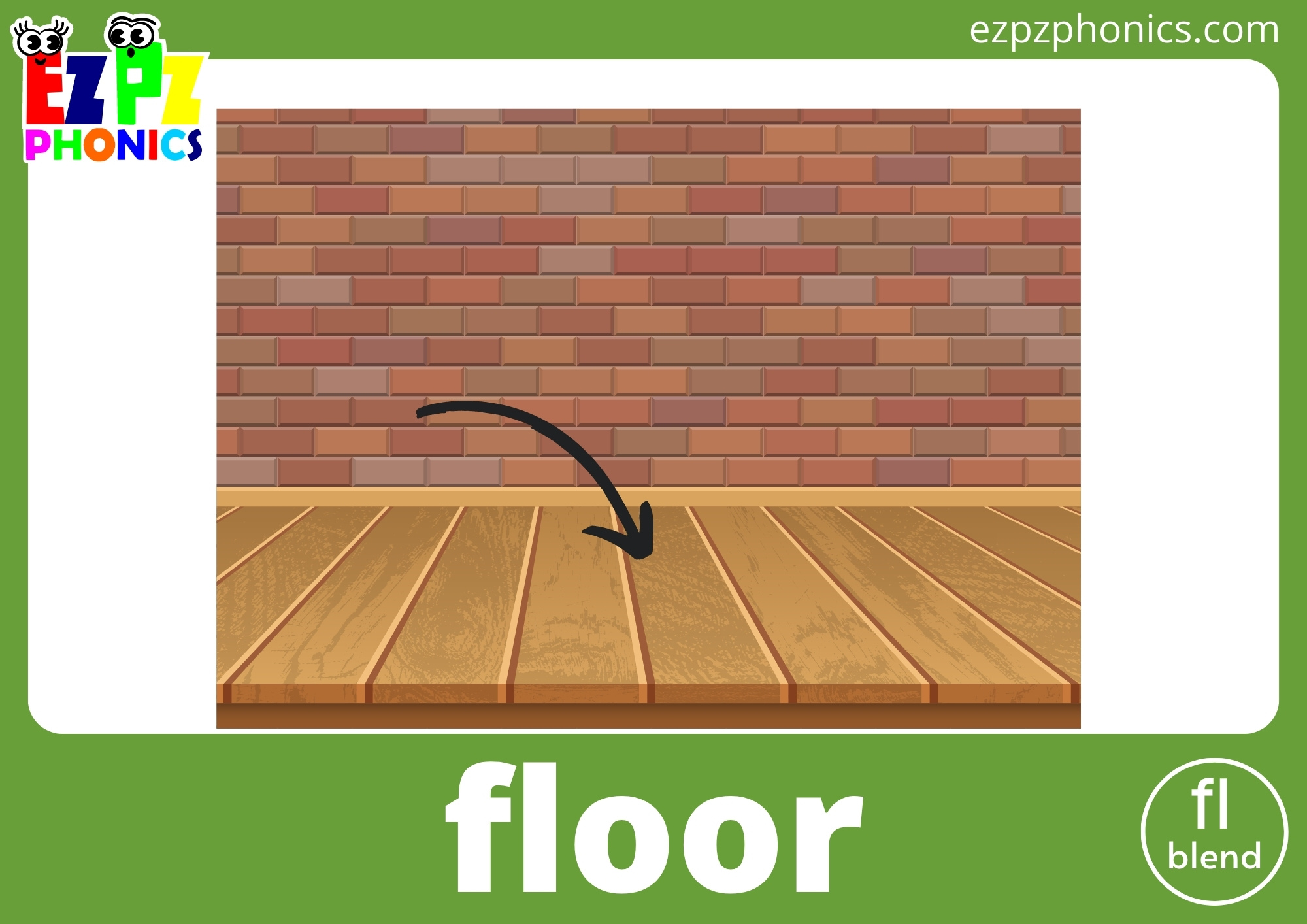 FL Blend Phonics Flashcards - ezpzphonics.com