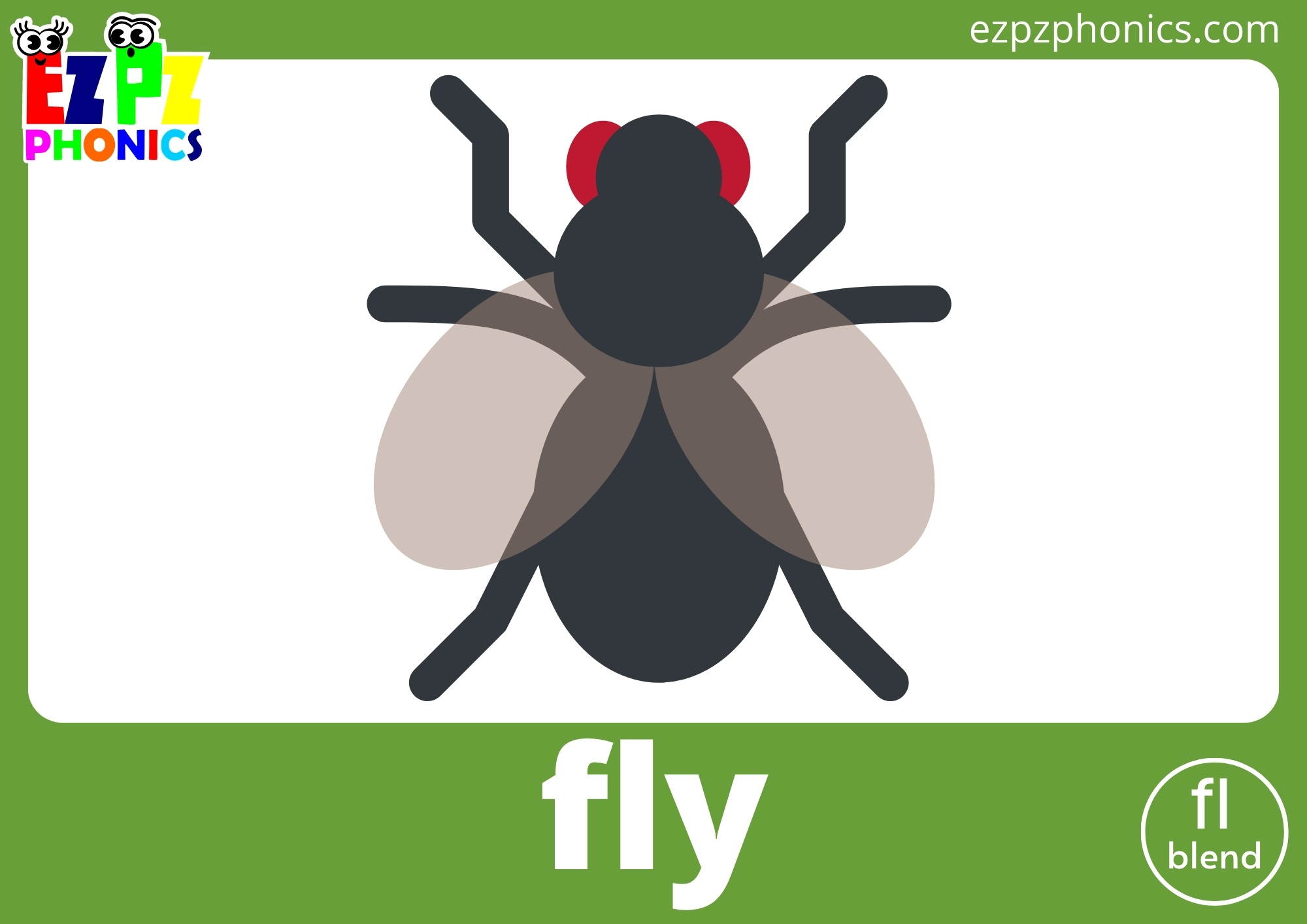 FL Blends Phonics Flashcards with Images and Words Download Free ...