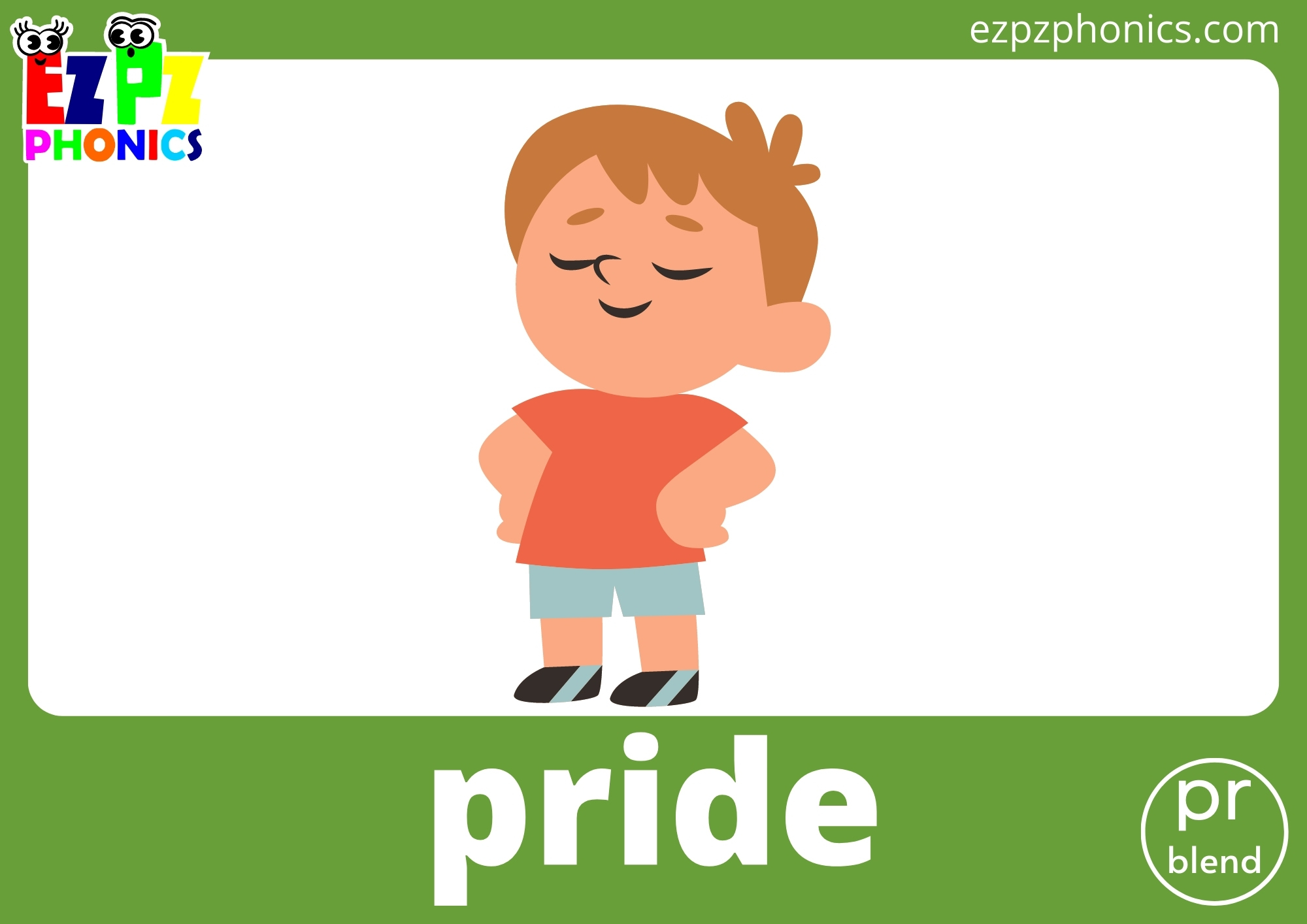 PR Blends Phonics Flashcards with Images and Words Download Free ...