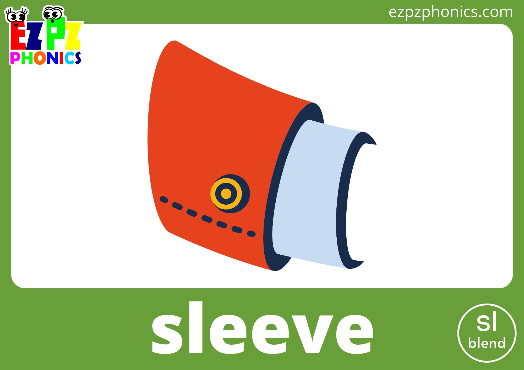 SL Blend Phonics Flashcards - ezpzphonics.com