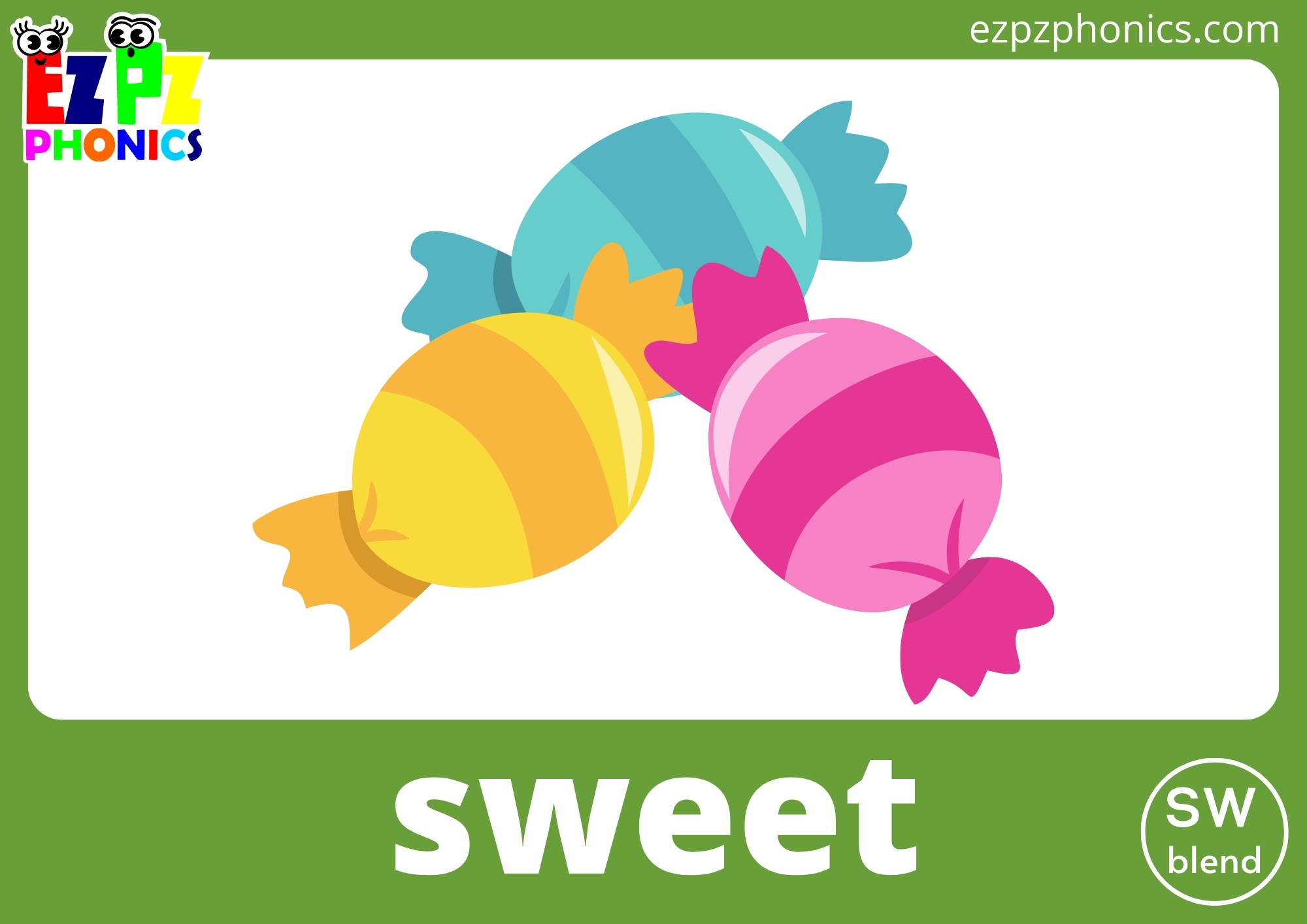 SW Blend Phonics Flashcards - ezpzphonics.com