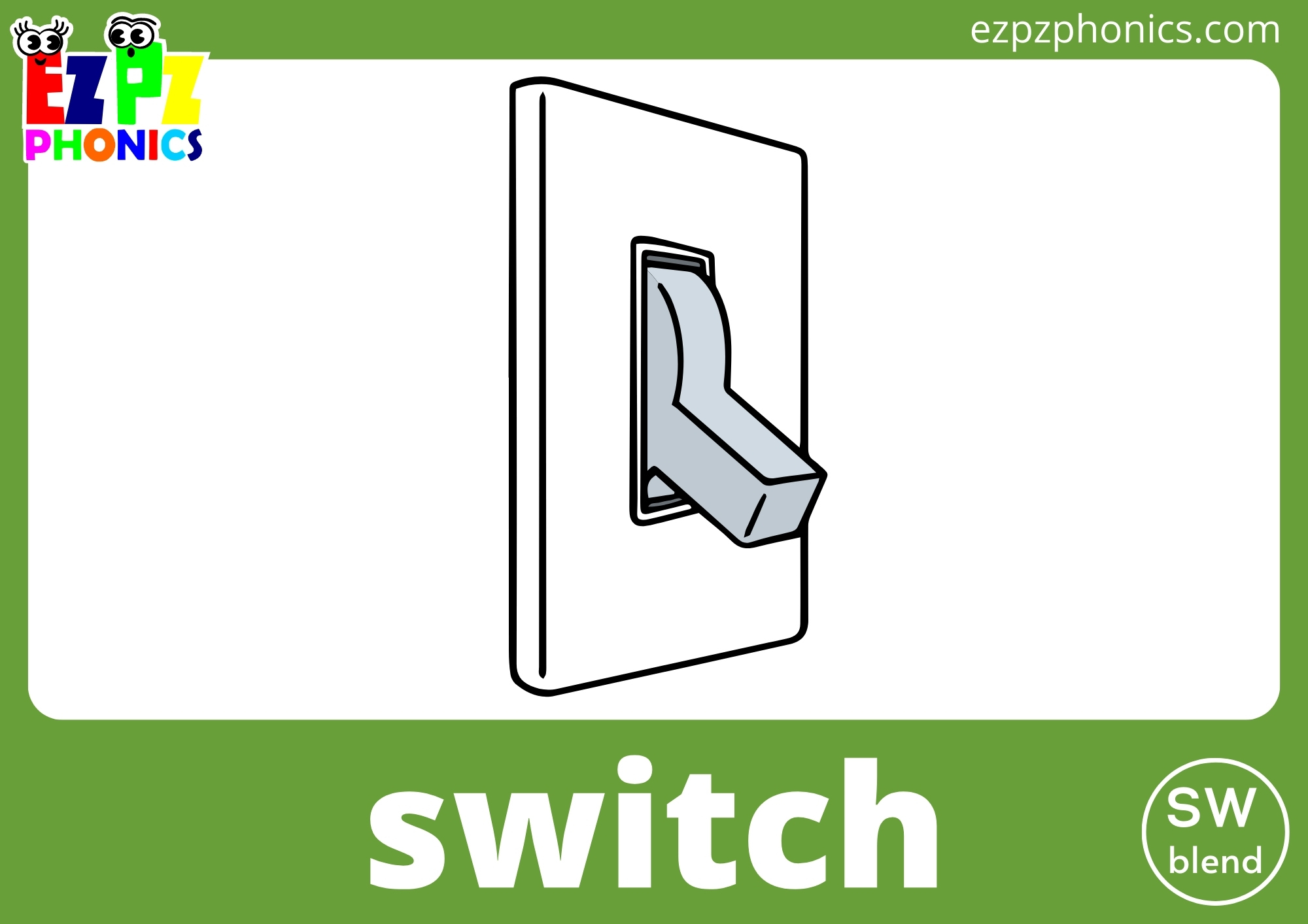 SW Blend Phonics Flashcards - ezpzphonics.com