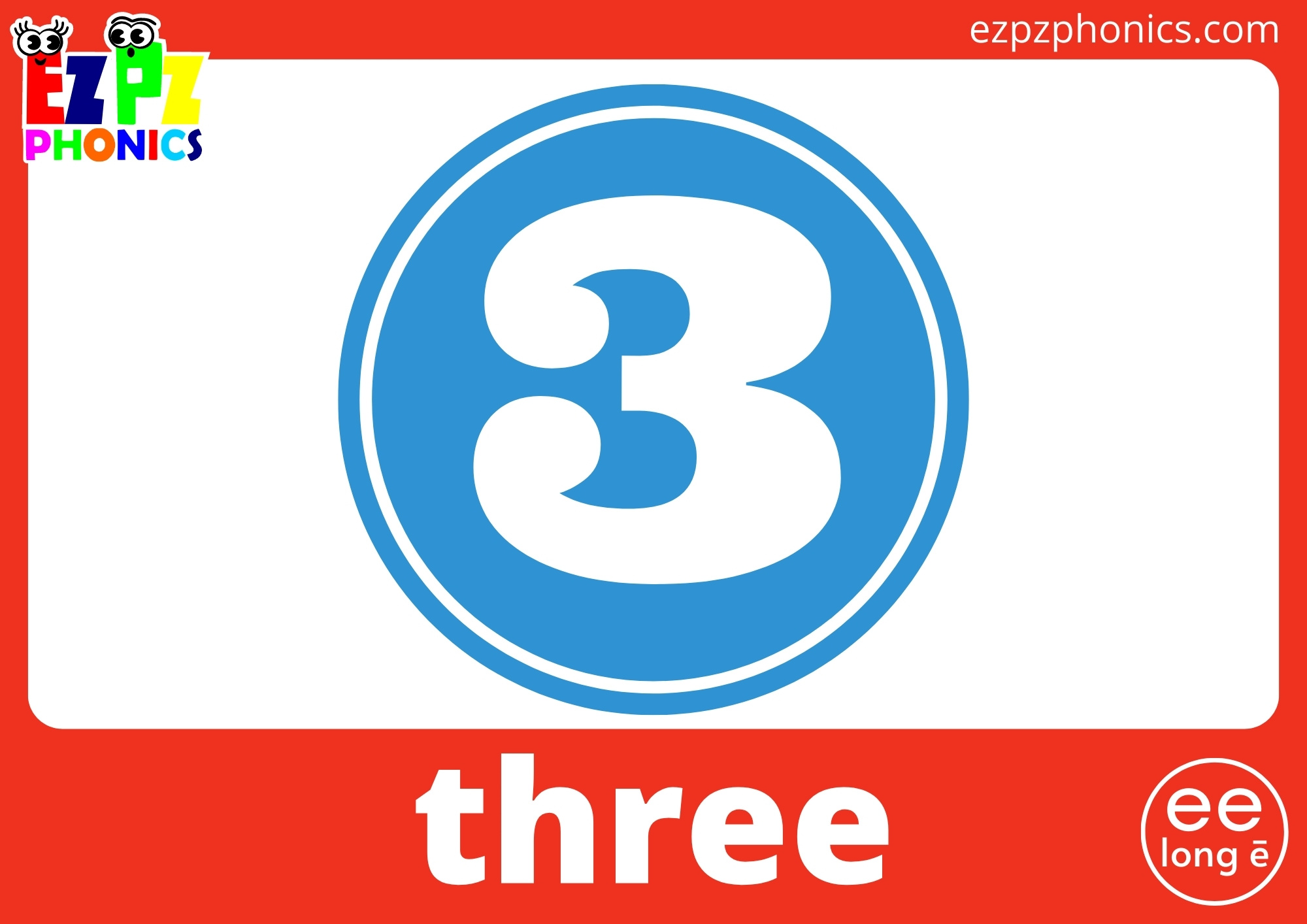 ee Words List Long E Vowel Sounds Flashcards with Images and Words Free ...
