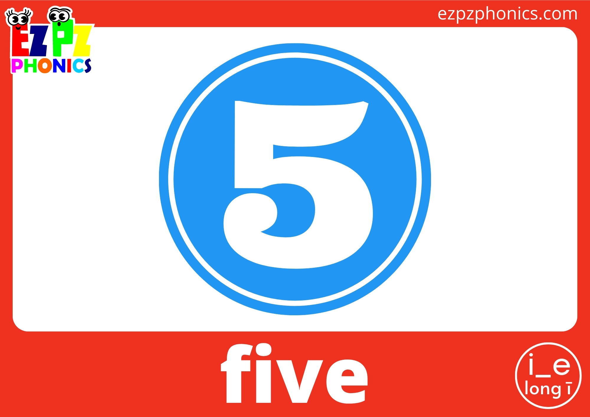 i_e Words Long I Vowel Sounds Flashcards with Images and Words Free ...