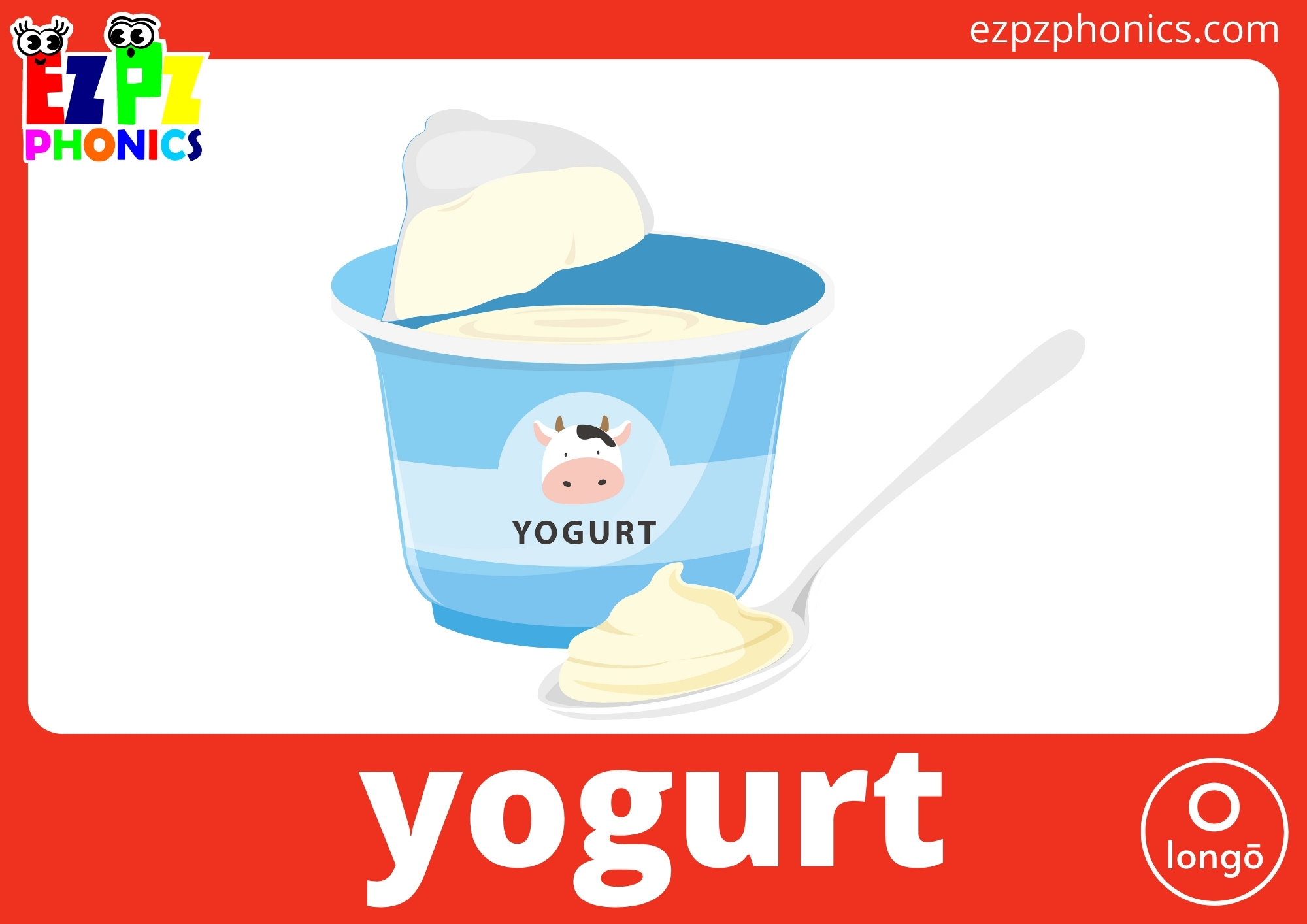 o Words Long O Vowel Sounds Flashcards with Images and Words Free ...