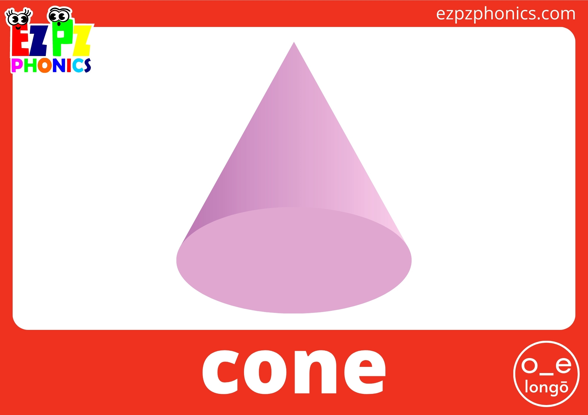 o_e Words Long O Vowel Sounds Flashcards with Images and Words Free ...