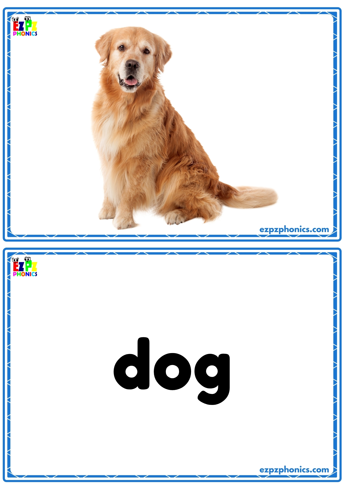 Pets Flashcards Words on the Back for Easy Learning, Free PDF Download ...
