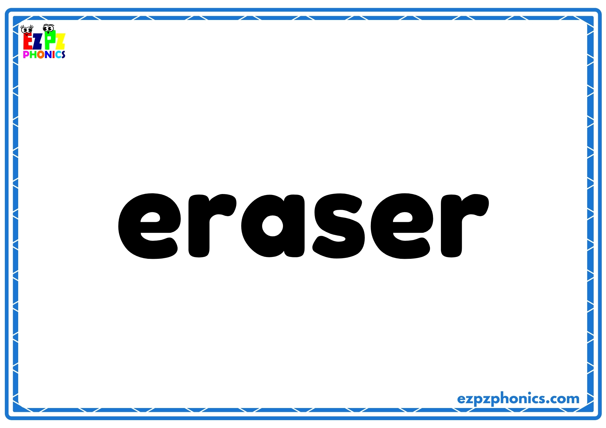 Classroom Objects Flashcards for Kids (PDF Download) - ezpzphonics.com