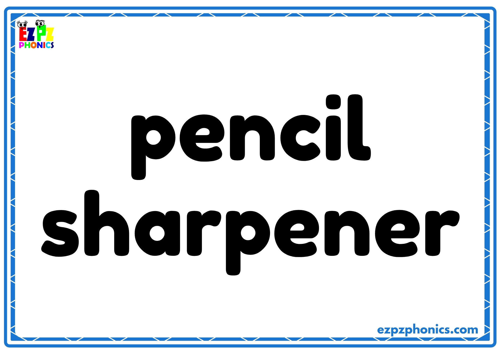 Classroom Objects Flashcards for Kids (PDF Download) - ezpzphonics.com